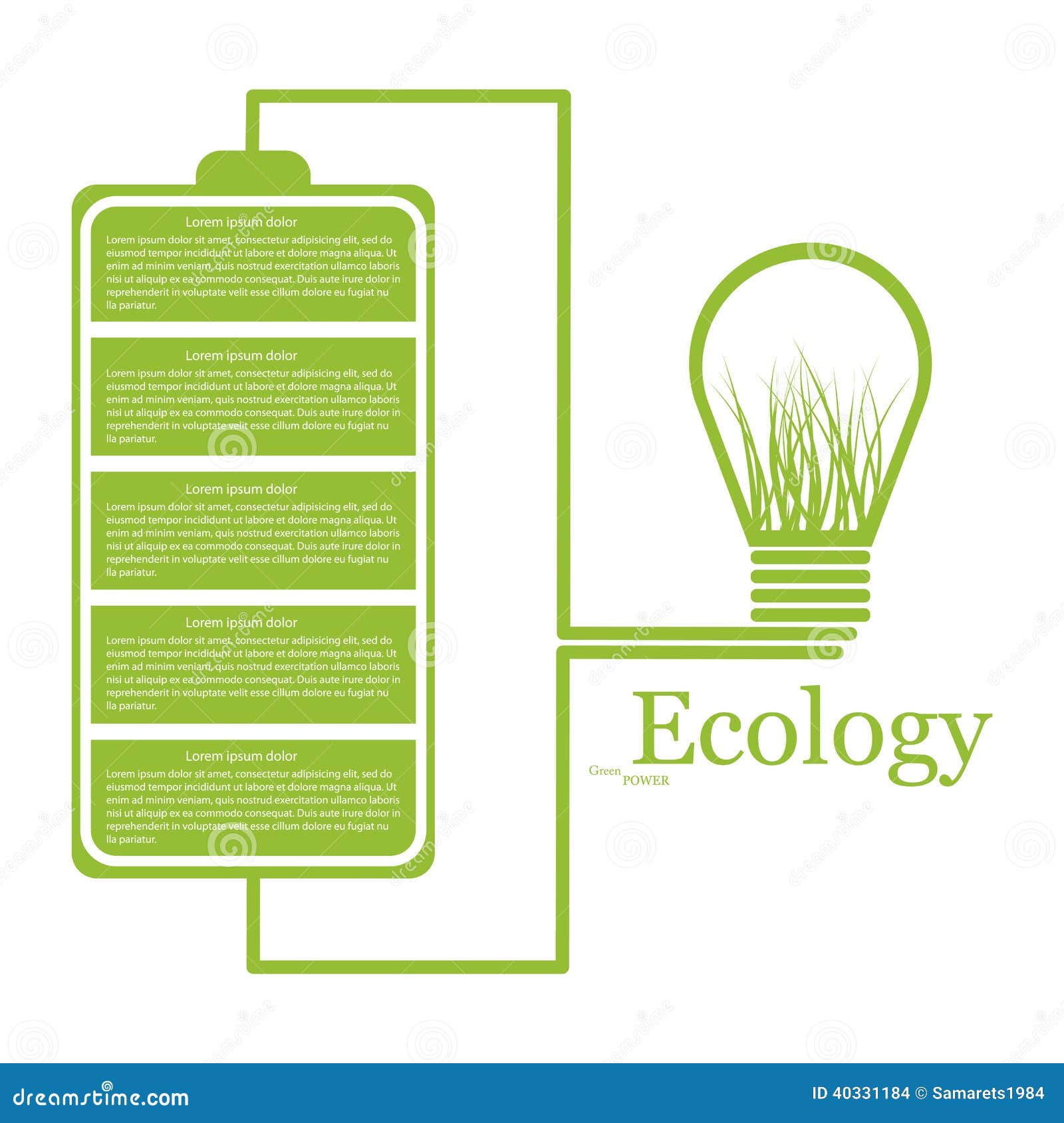 Ecologic Modern Infographic. Design Elements Stock Vector ...