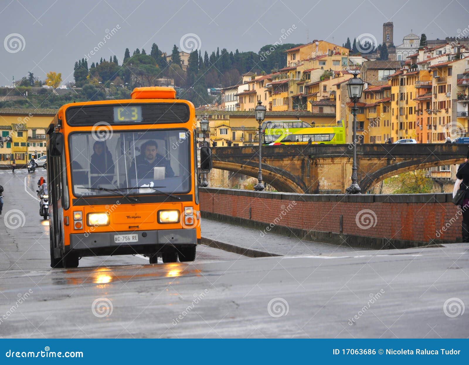Ecologic Transportation Bus in Italy Editorial Photo - Image of avoid ...
