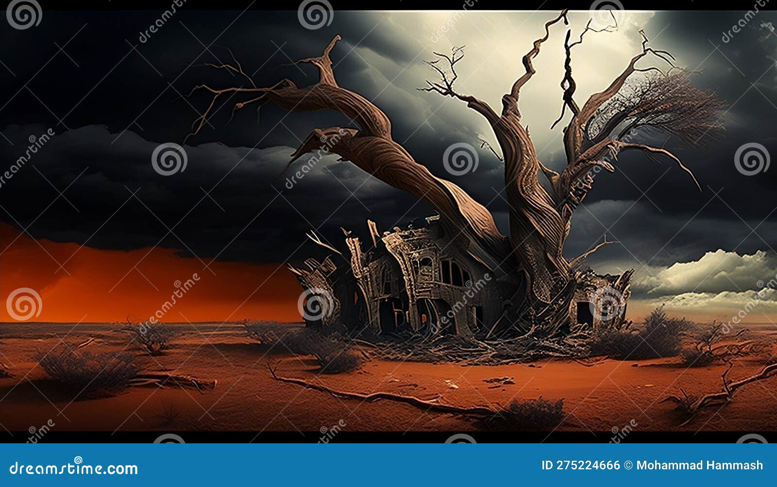 Ecological Apocalypse: a 3D Background of Destruction for Websites ...