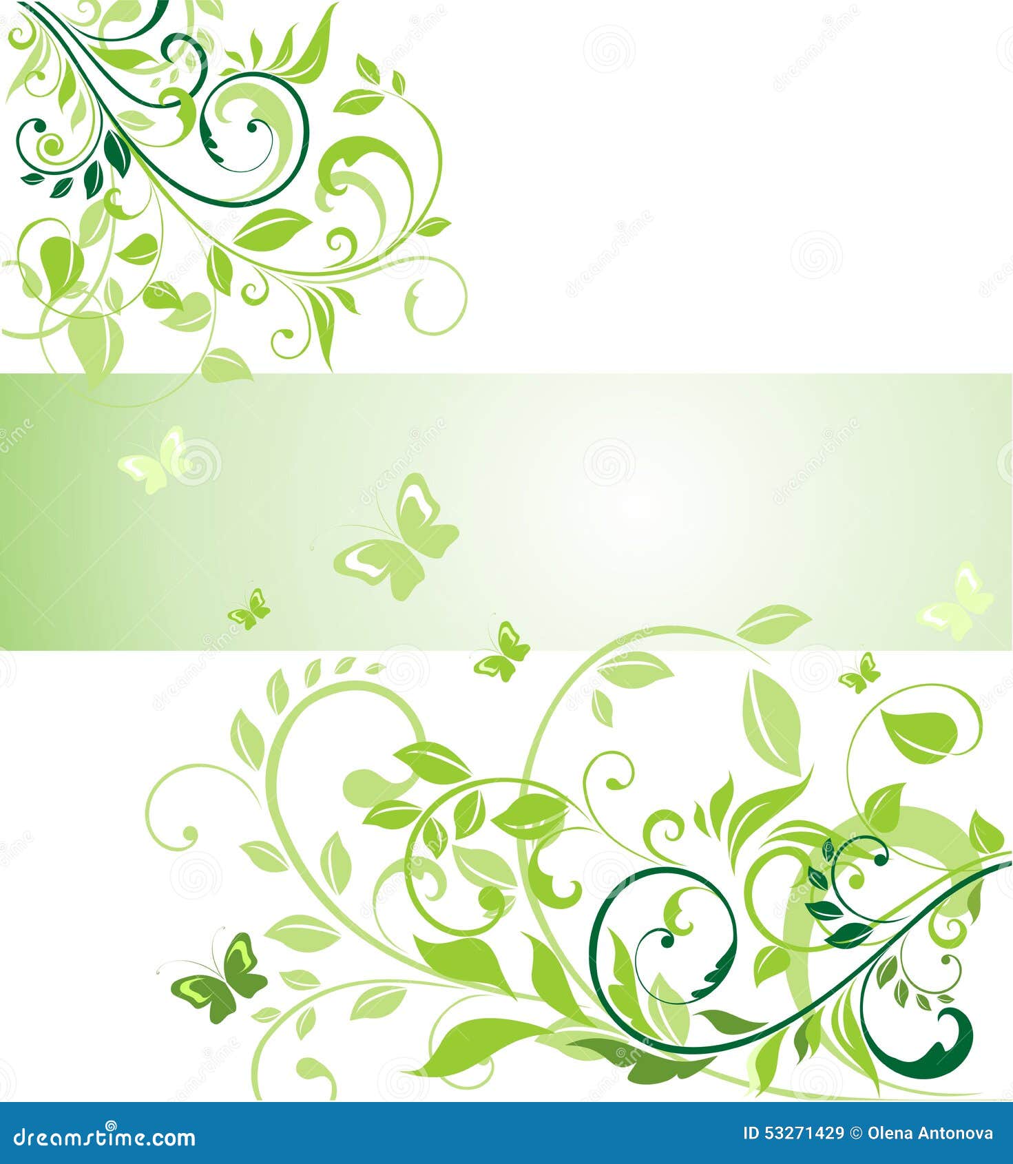 Ecological banner stock vector. Illustration of environmental - 53271429