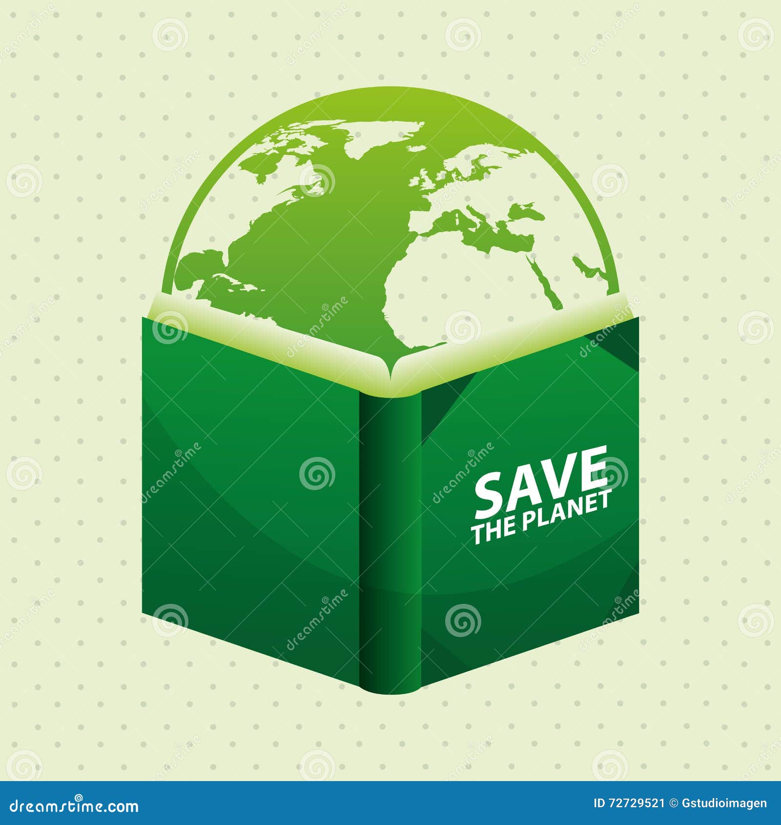 Ecological book design stock illustration. Illustration of business ...