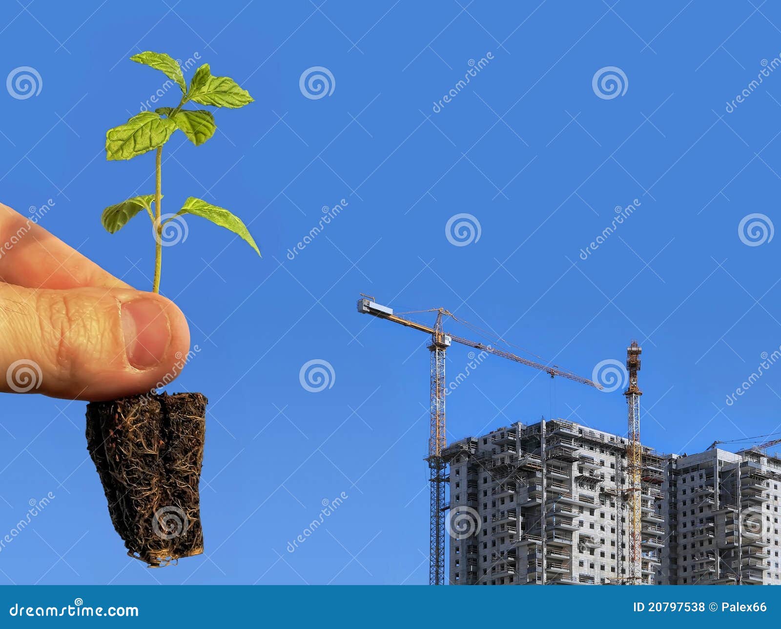 Ecological building stock photo. Image of earth, nature - 20797538