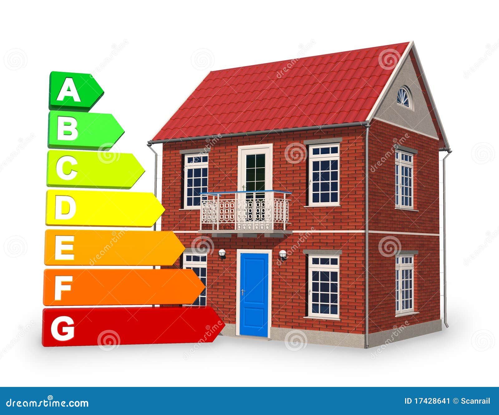 Ecological Construction Concept Stock Illustration - Illustration of ...