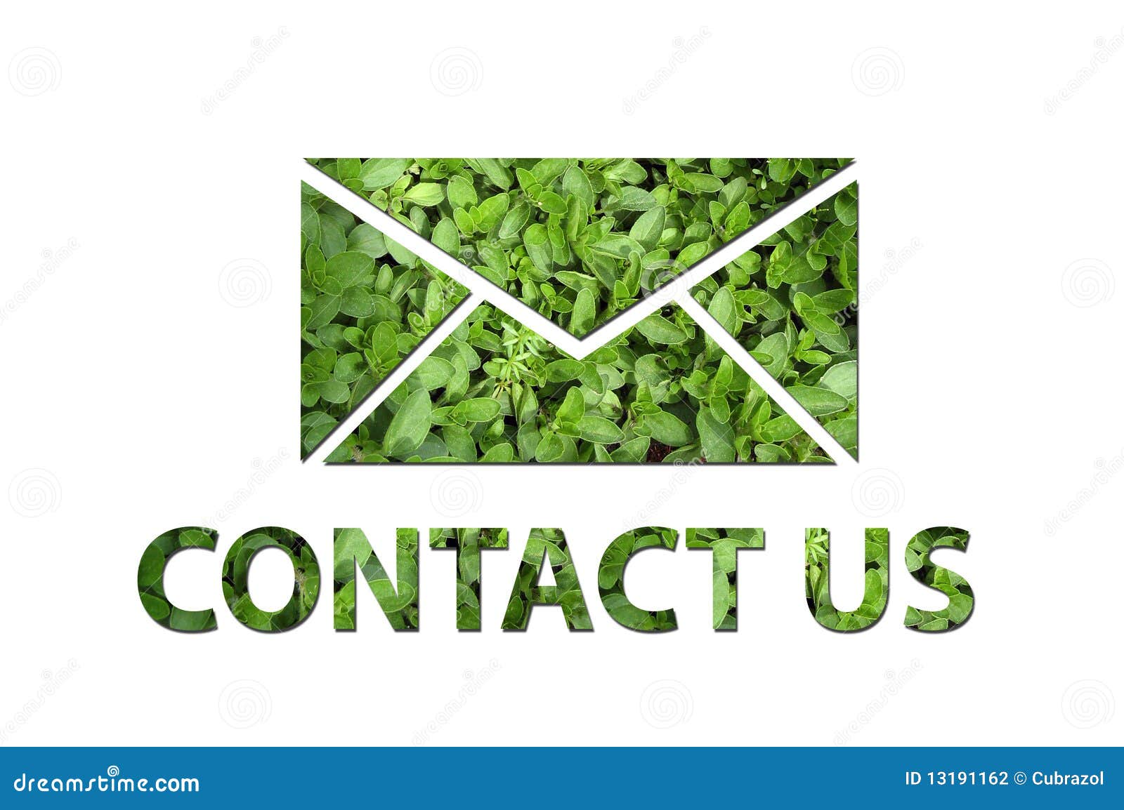 Contact Us Cycle Sign Concept Illustration Royalty-Free Cartoon ...
