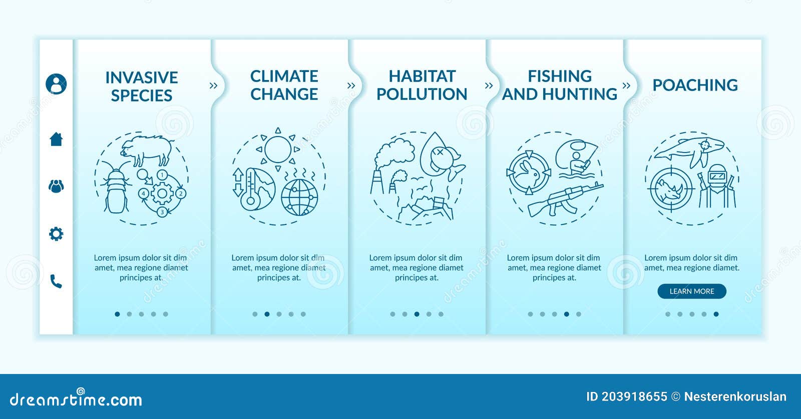 Invasive Species Concept Icon Cartoon Vector | CartoonDealer.com #203078071