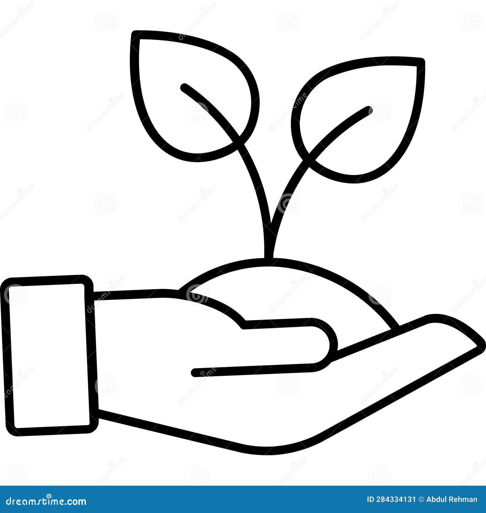 Ecological Environment Outline Vector Icon that Can Easily Edit or ...