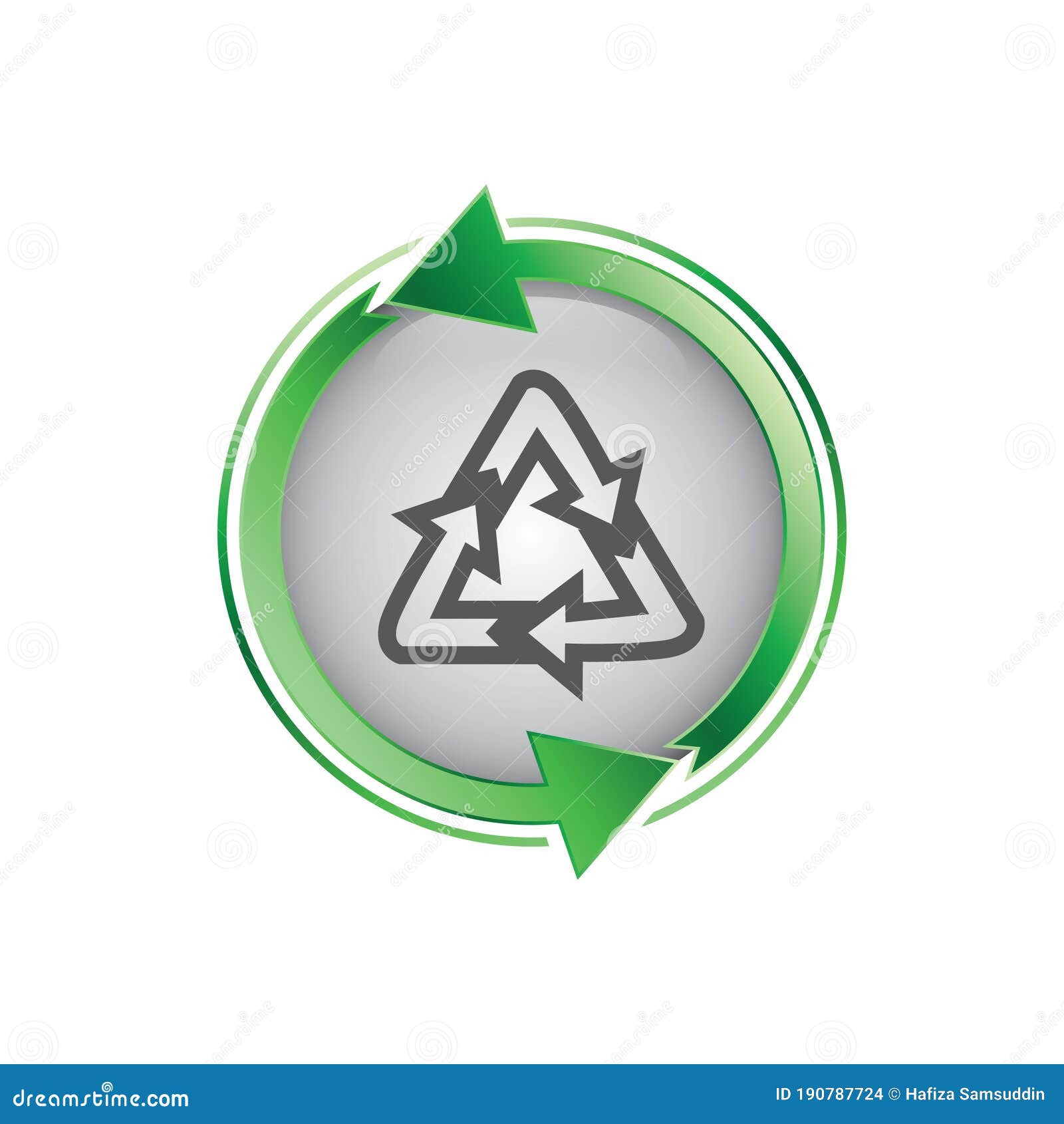 Ecological Sign. Vector Illustration Decorative Design Stock Vector ...
