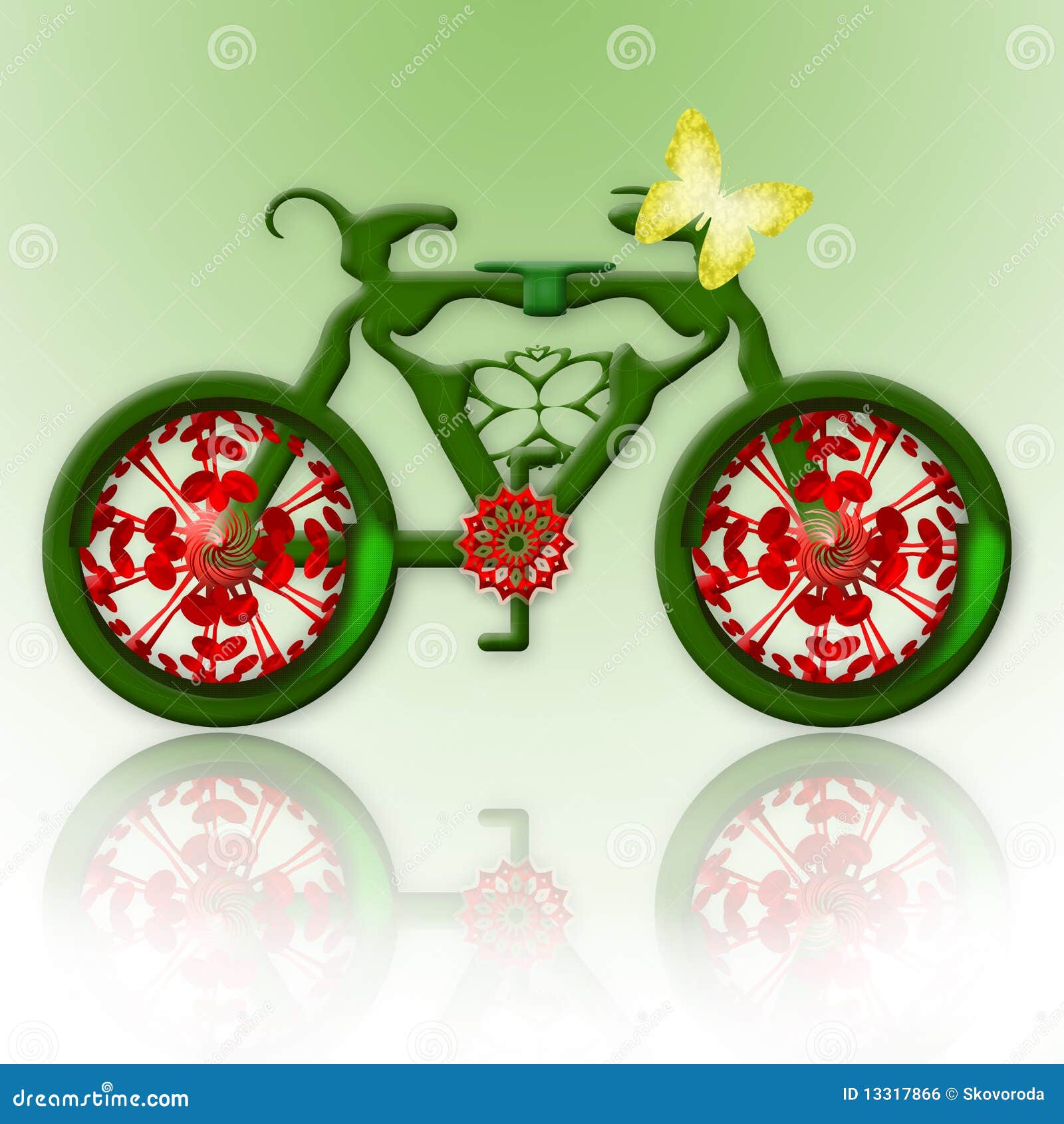 Ecological Transport stock illustration. Illustration of abstract ...