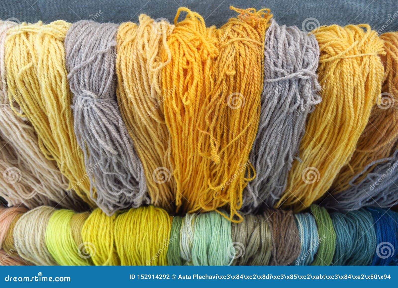 Ecological woolen threads stock photo. Image of color - 152914292