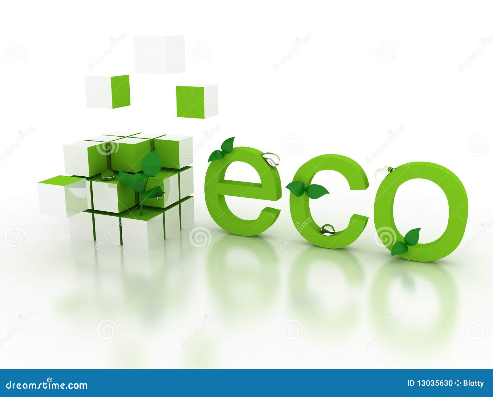 Ecologisch concept stock illustratie. Illustration of geïsoleerd - 13035630