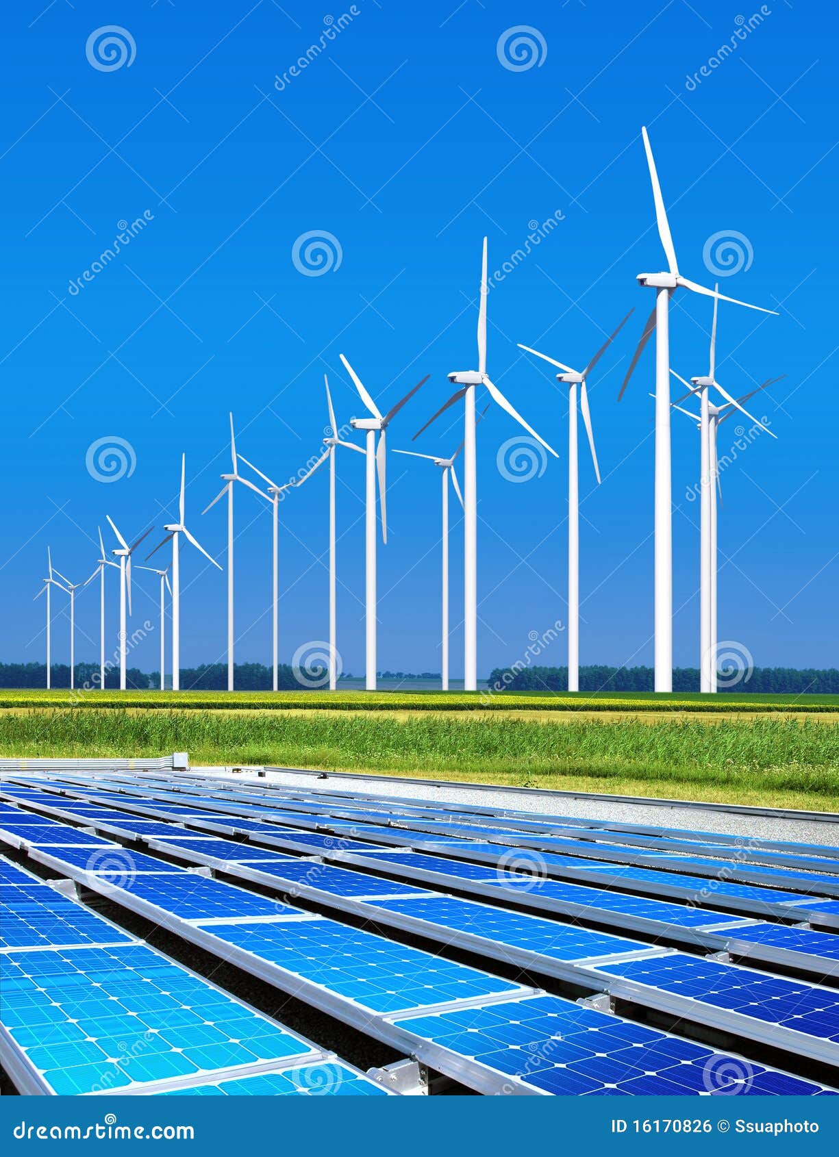 Ecologisch Goedaardige Zonnepanelen Stock Foto - Image of vernieuwbaar ...