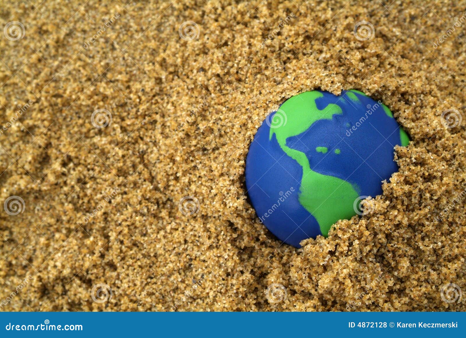 Ecologisch Schone Aarde stock foto. Image of strand, verdedig - 4872128