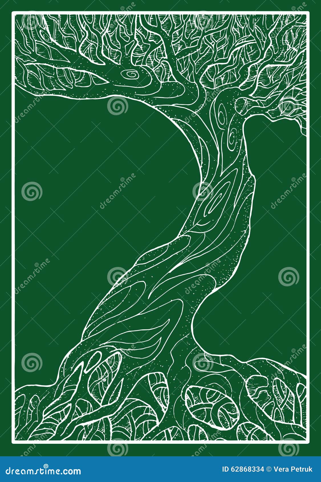 Ecologisch Symbool Met Boom Vector Illustratie - Illustration of ...