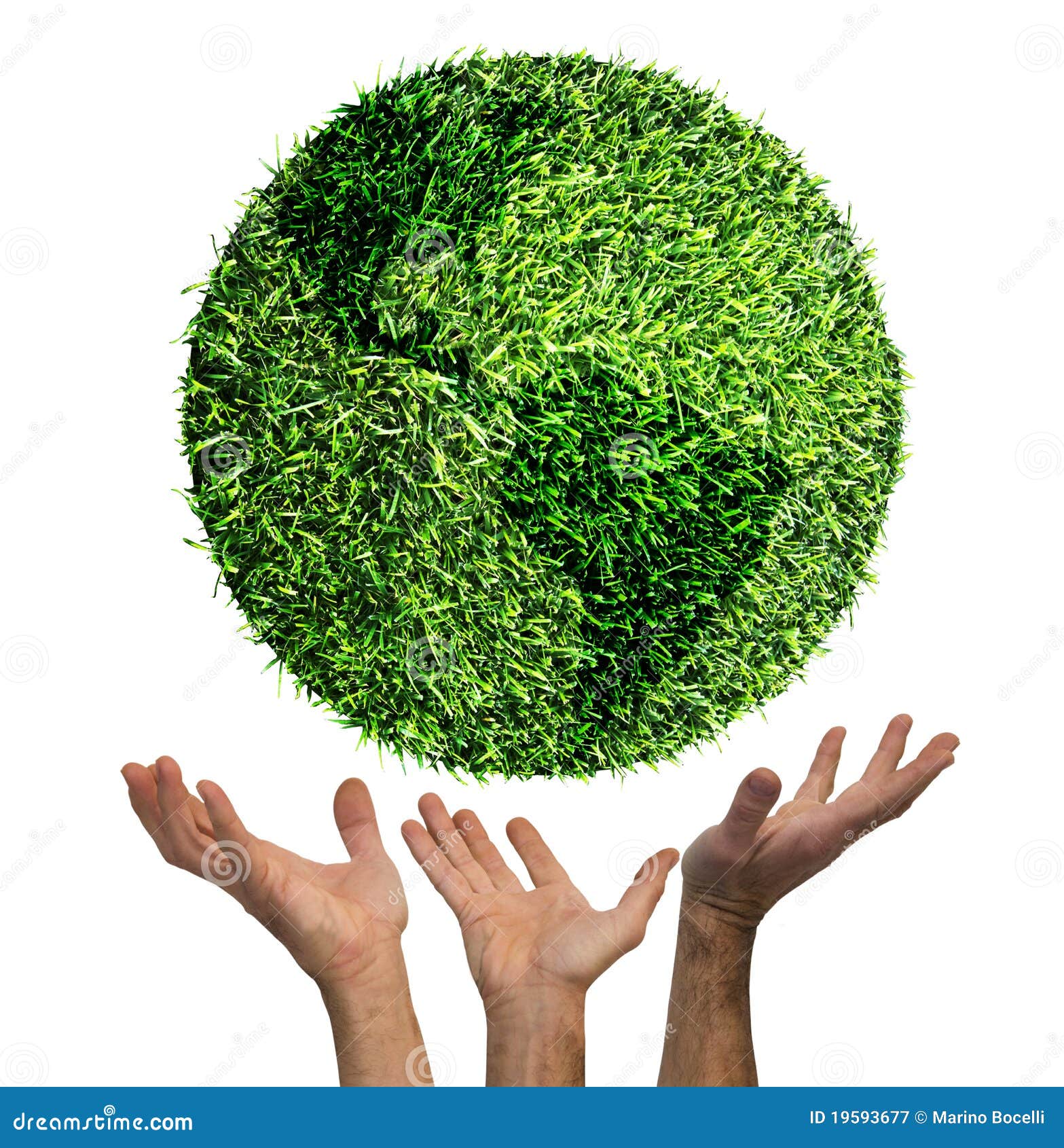 Ecologisch Symbool Van Aarde Aan Amerikaanse Kant Stock Afbeelding ...