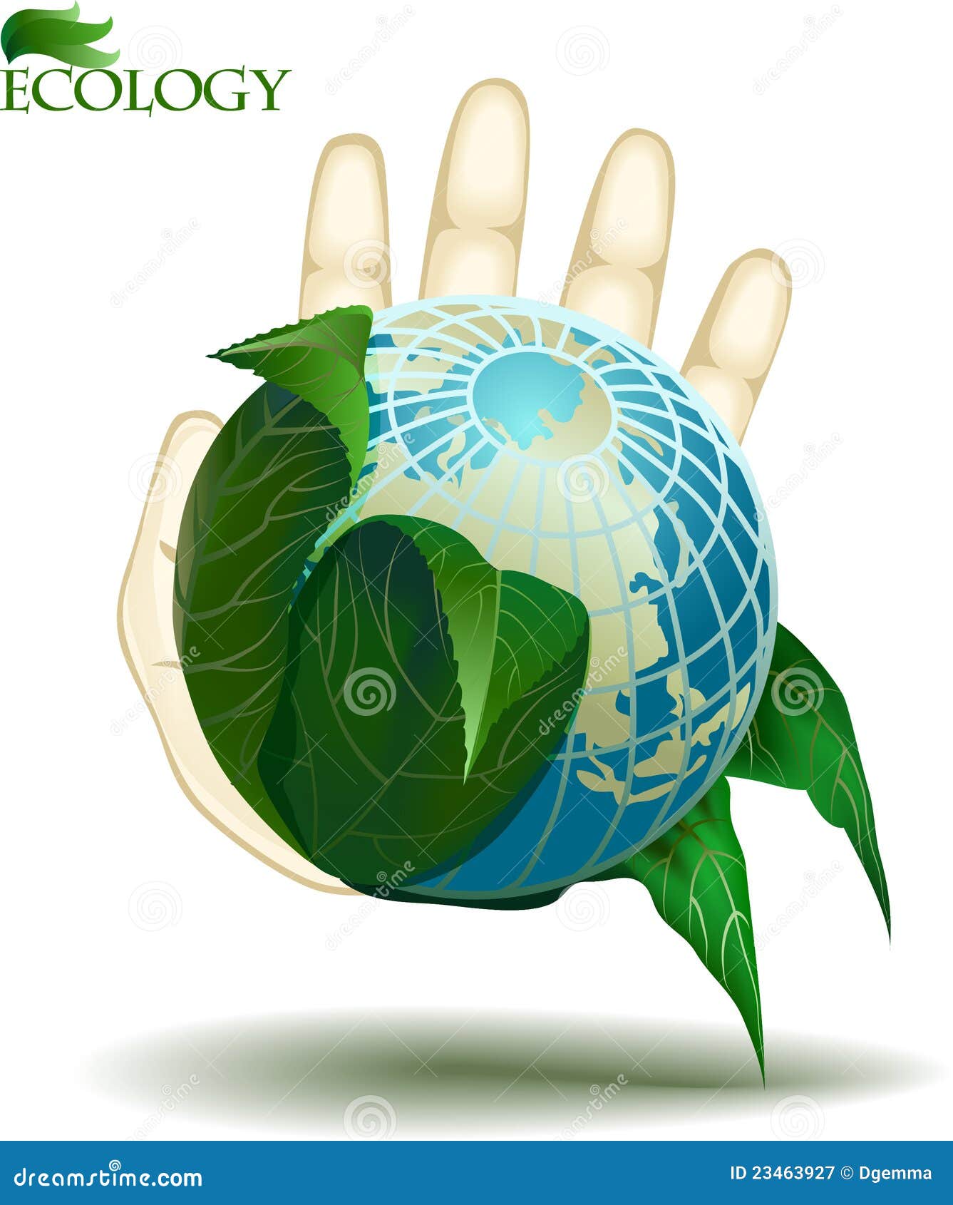 Ecology stock vector. Illustration of bulb, ecology, emblem - 23463927