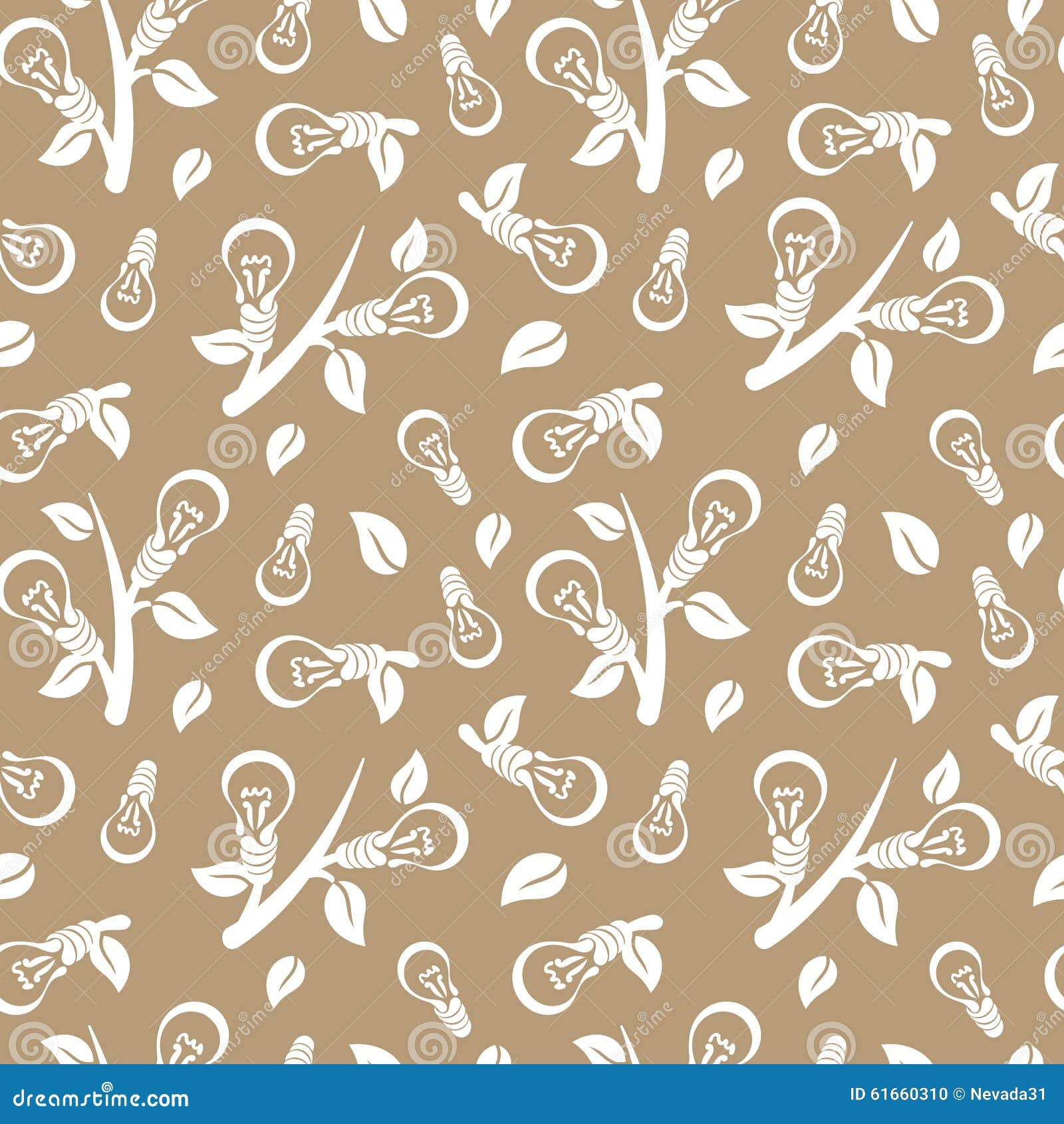 Ecology Abstract Seamless Pattern Stock Illustration - Illustration of ...