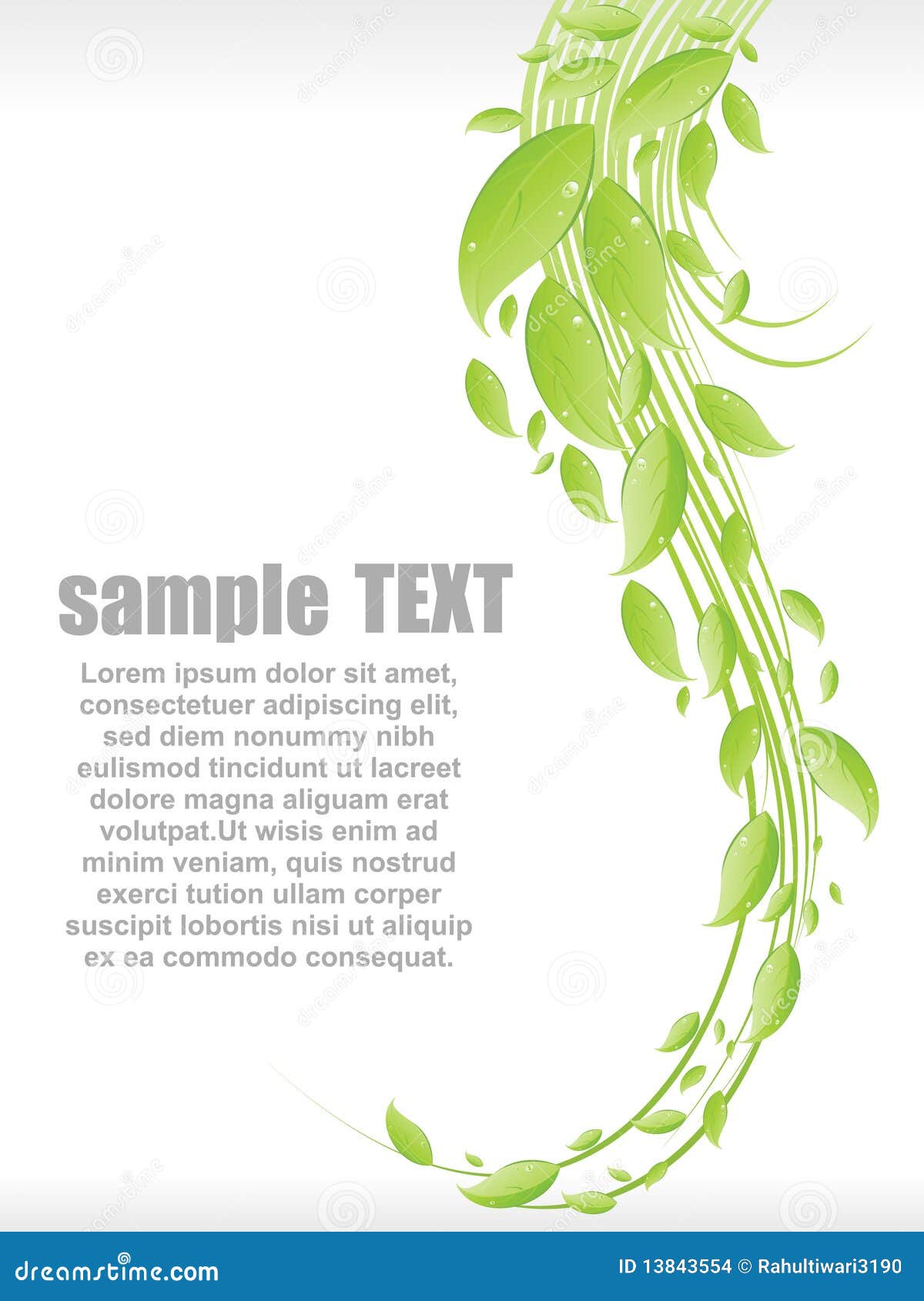 Ecology background stock illustration. Illustration of shape - 13843554