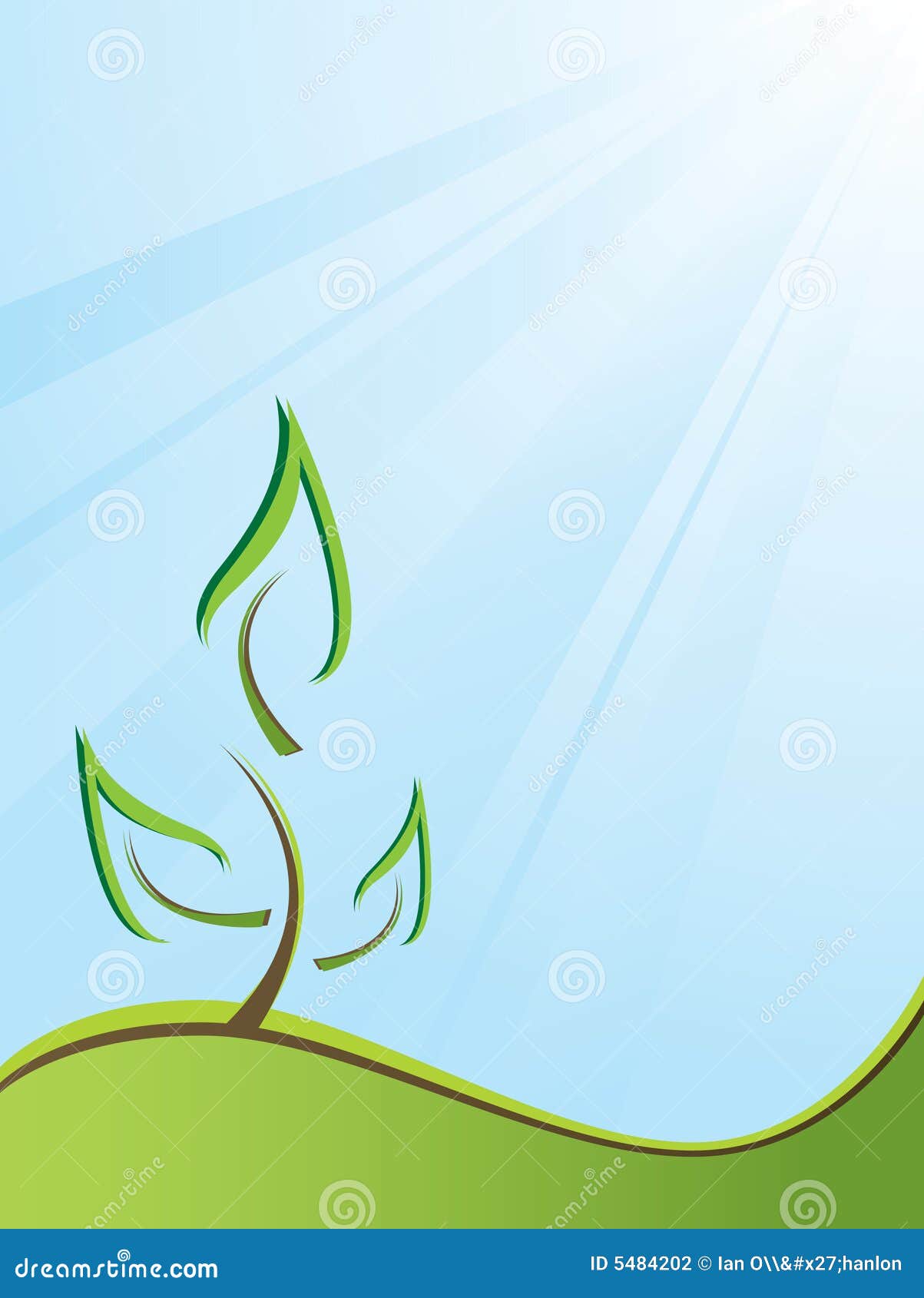 Ecology background stock vector. Illustration of friendly - 5484202