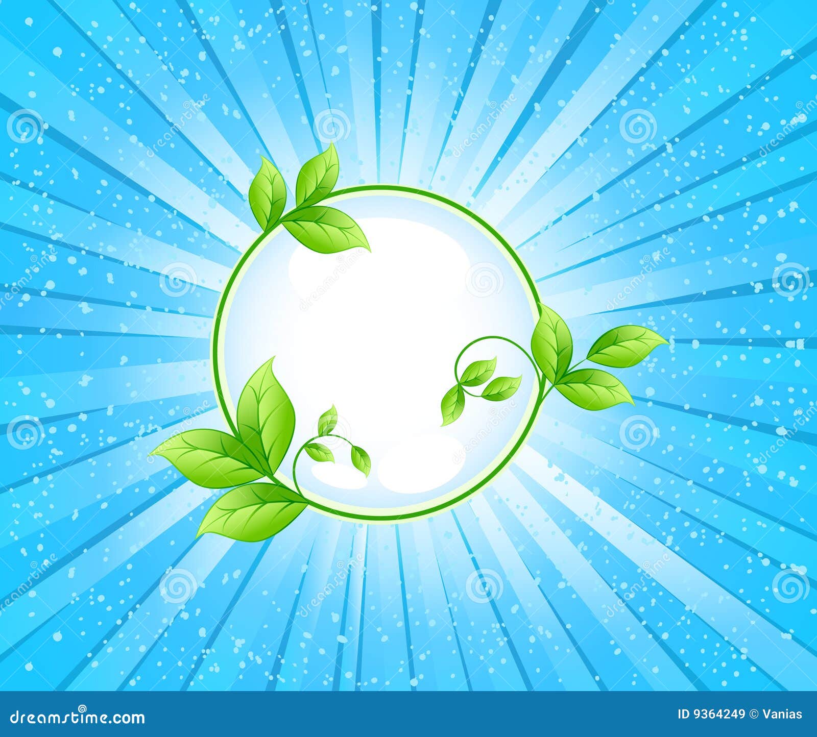Ecology background vector stock vector. Illustration of leaf - 9364249