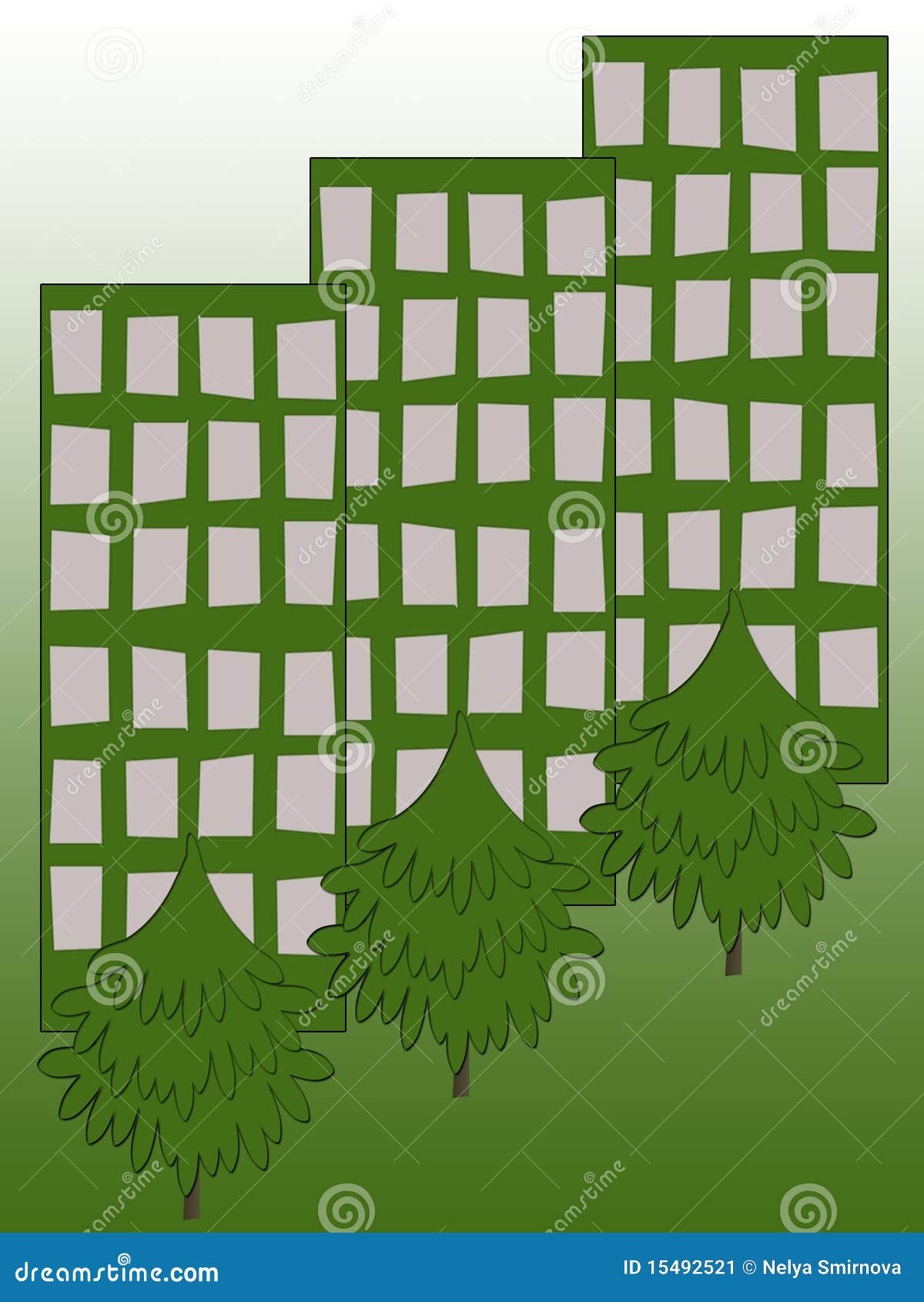 Ecology of city stock illustration. Illustration of cleanliness - 15492521