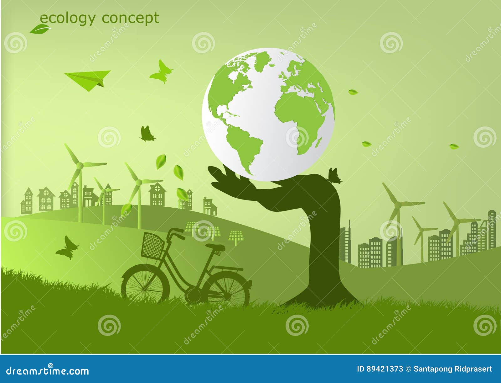 Ecology Concept ,Hand Protection Global Environmentally Friendly Stock ...