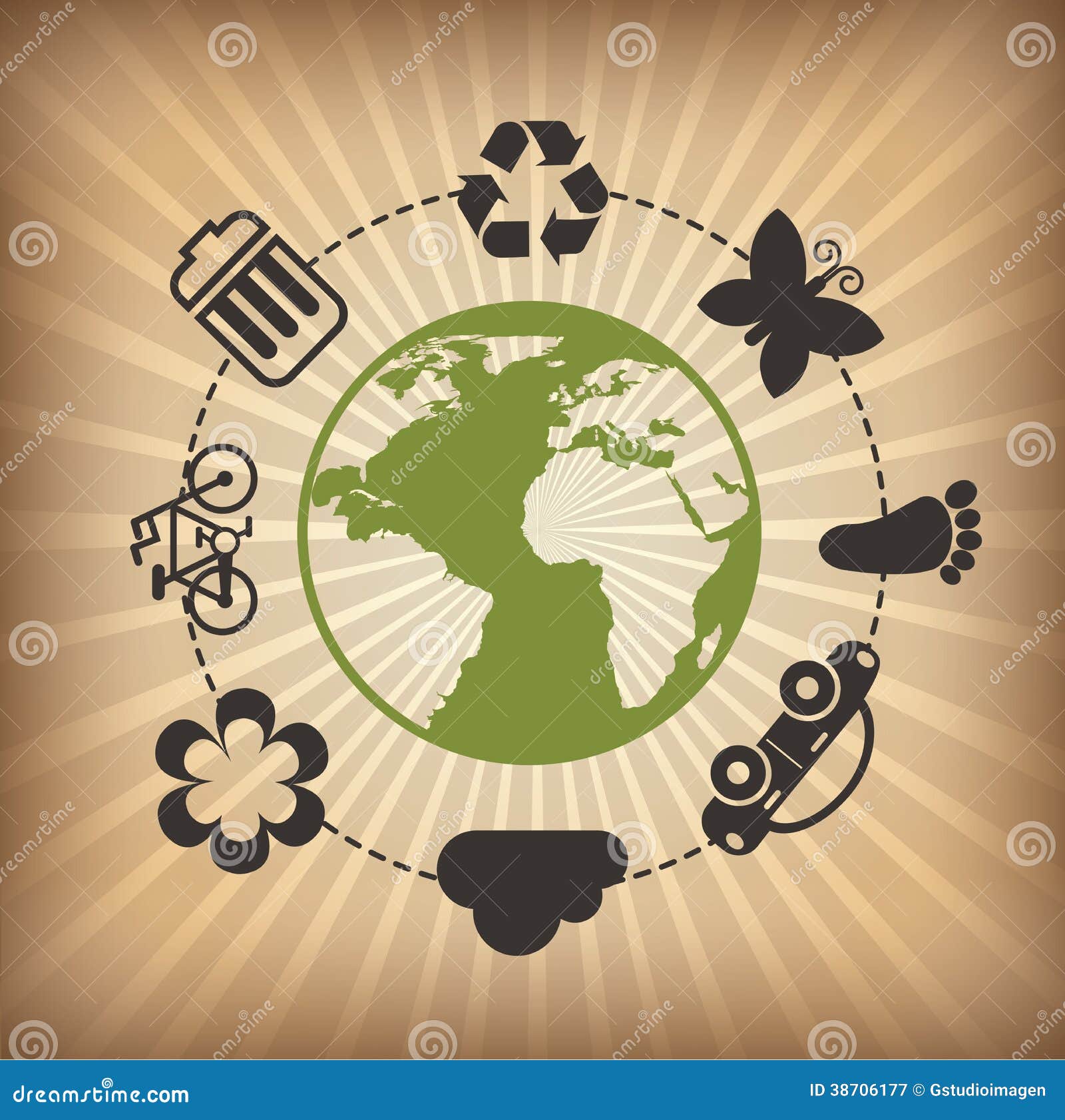 Ecology design stock vector. Illustration of awareness - 38706177