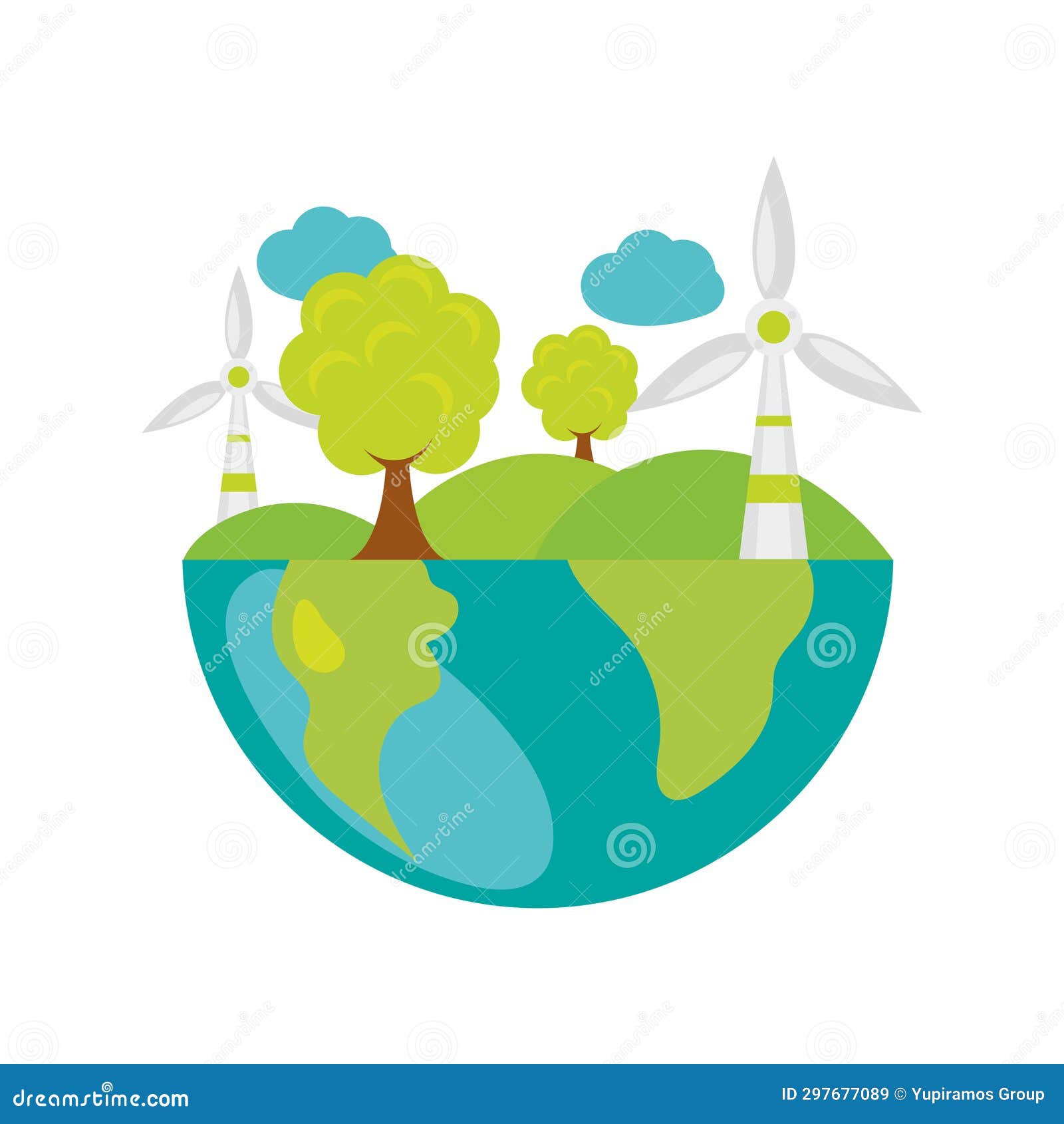 Ecology earth design stock vector. Illustration of earth - 297677089