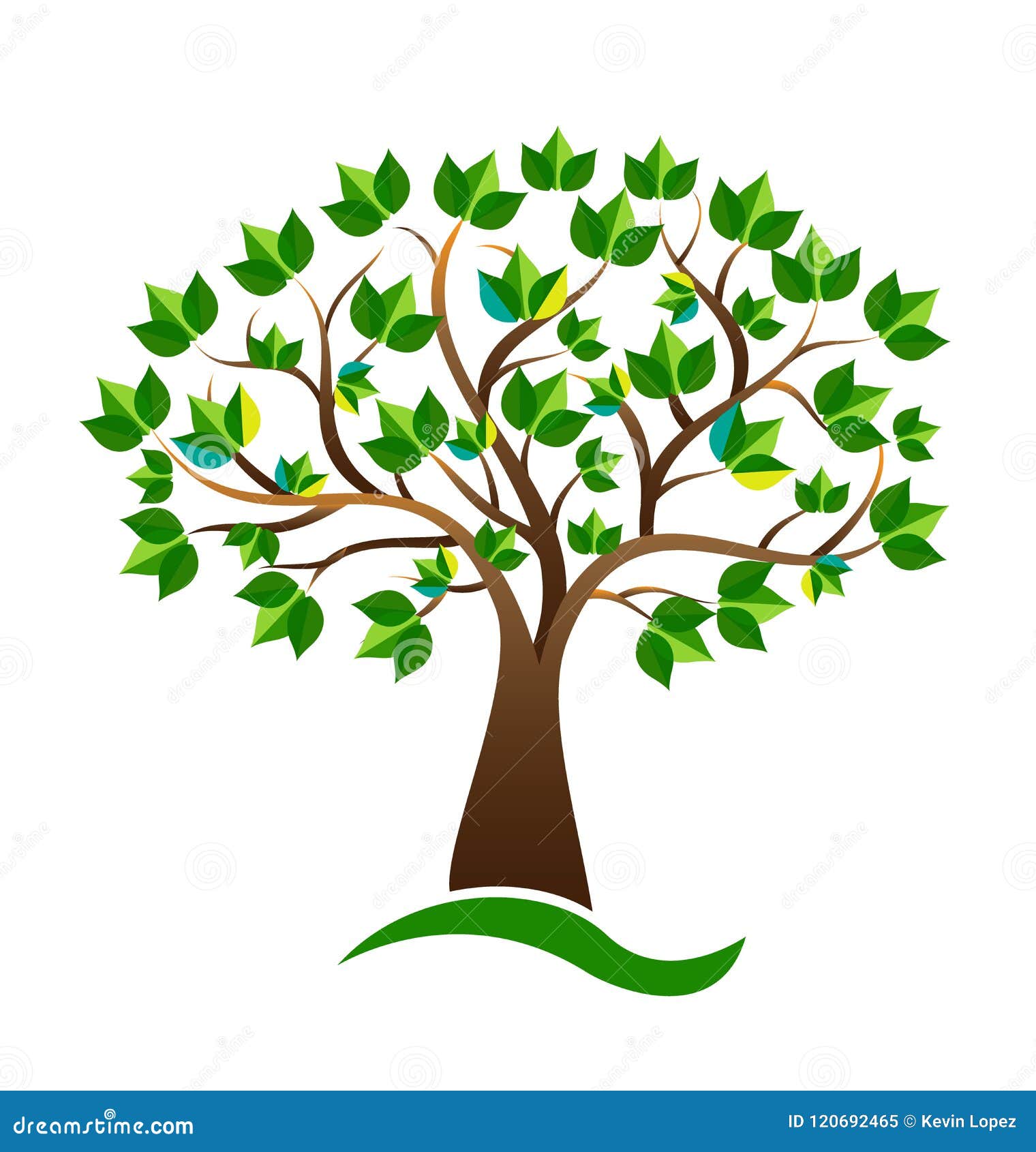 Ecology Environmental Tree Vector Stock Vector - Illustration of green ...