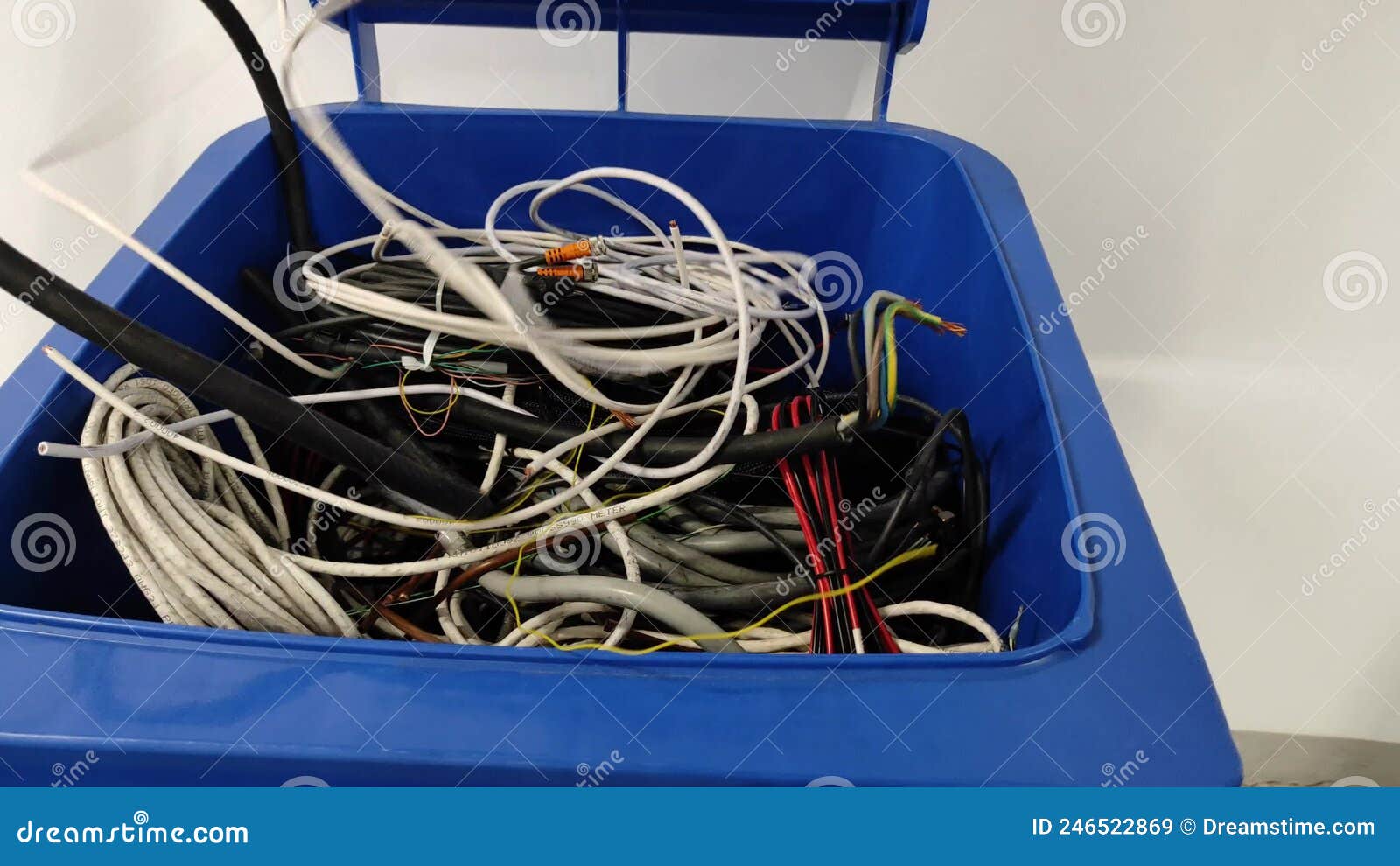 Ecology. Garbage Sorting. Waste Recycling. Industrial Waste Sorting ...