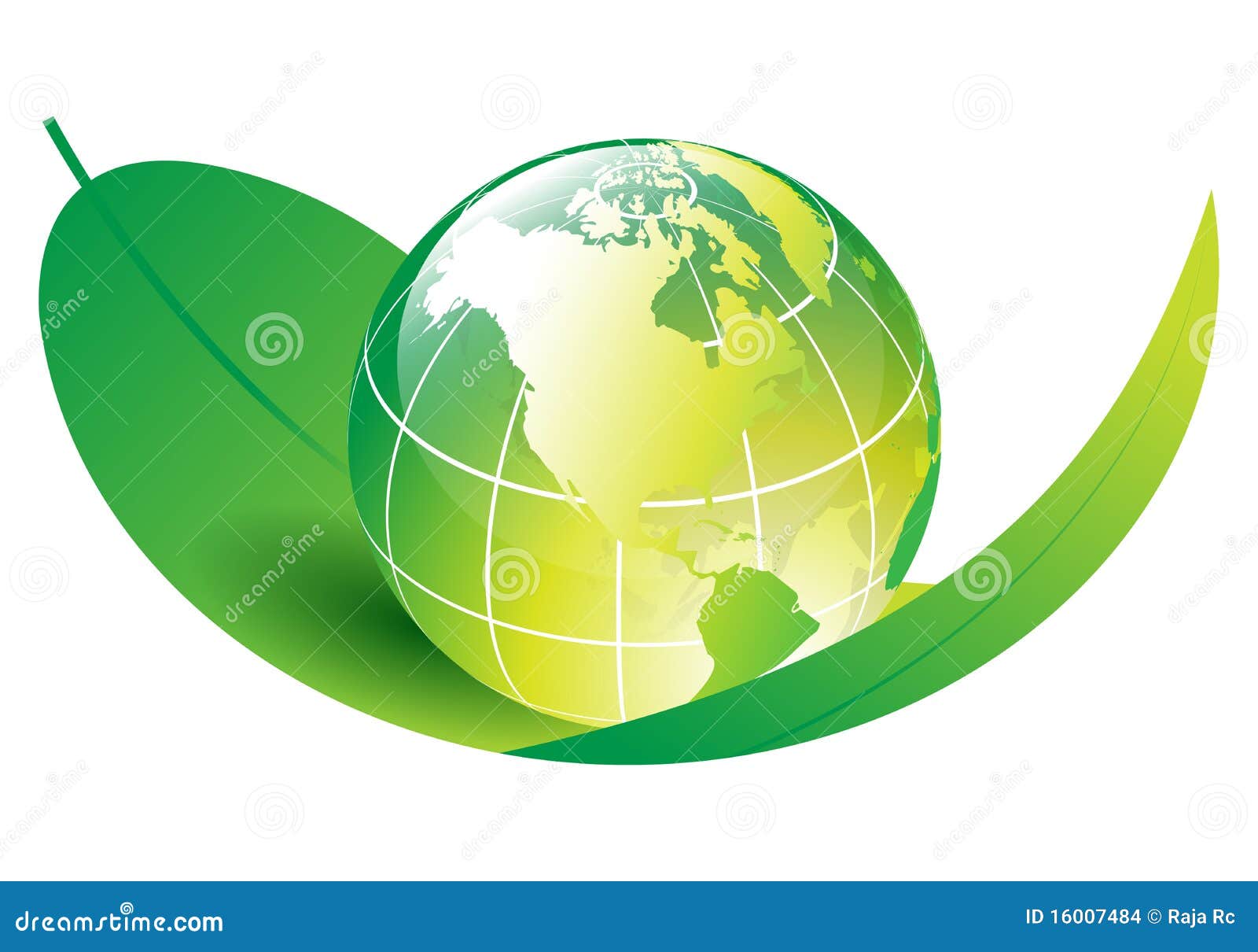 Ecology globe stock vector. Illustration of countries - 16007484