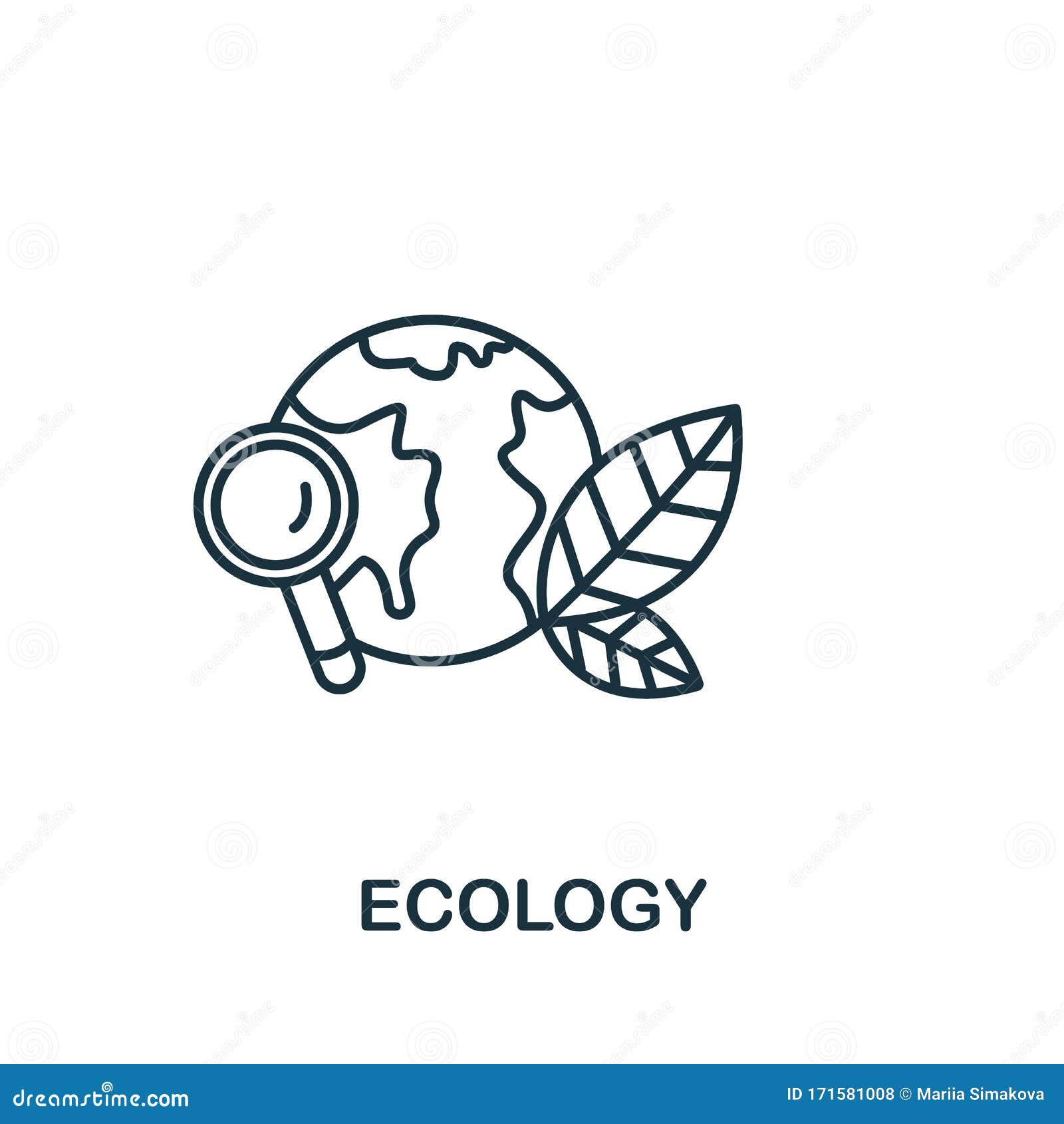 Ecology Icon from Science Collection. Simple Line Element Ecology ...