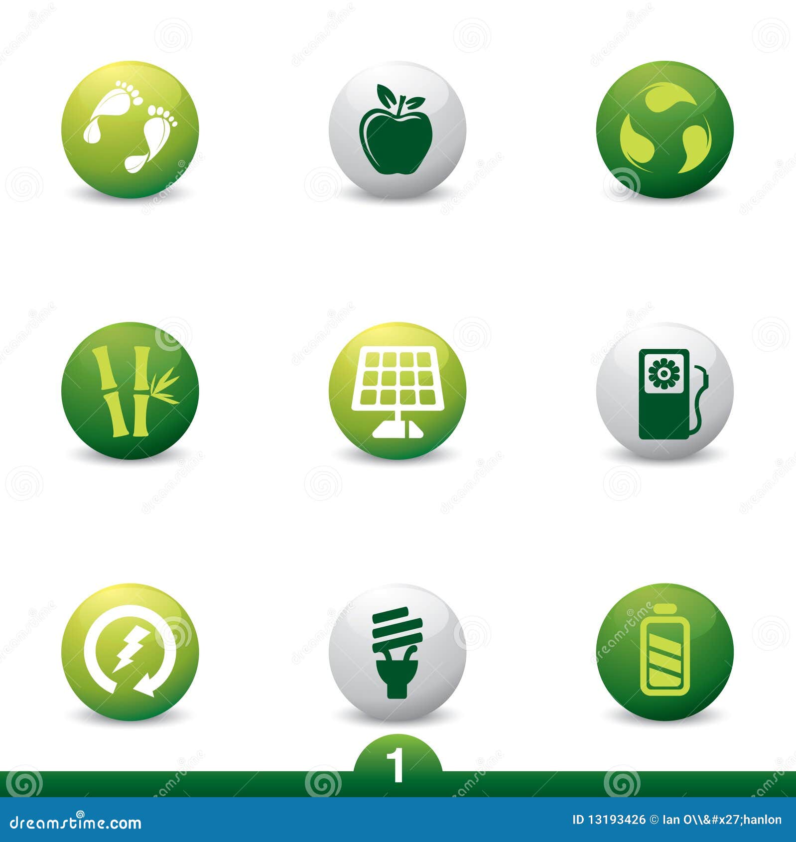 Ecology icon series stock vector. Illustration of efficient - 13193426