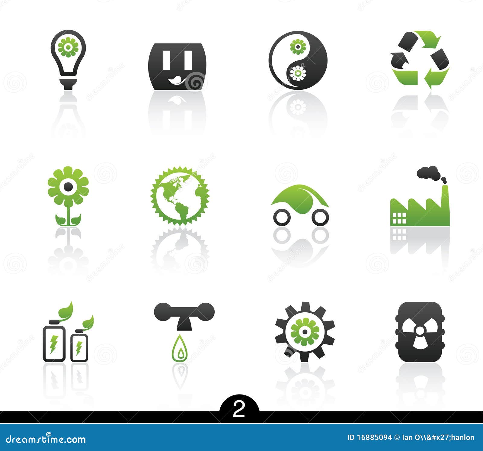 Ecology icon series stock vector. Illustration of hazard - 16885094