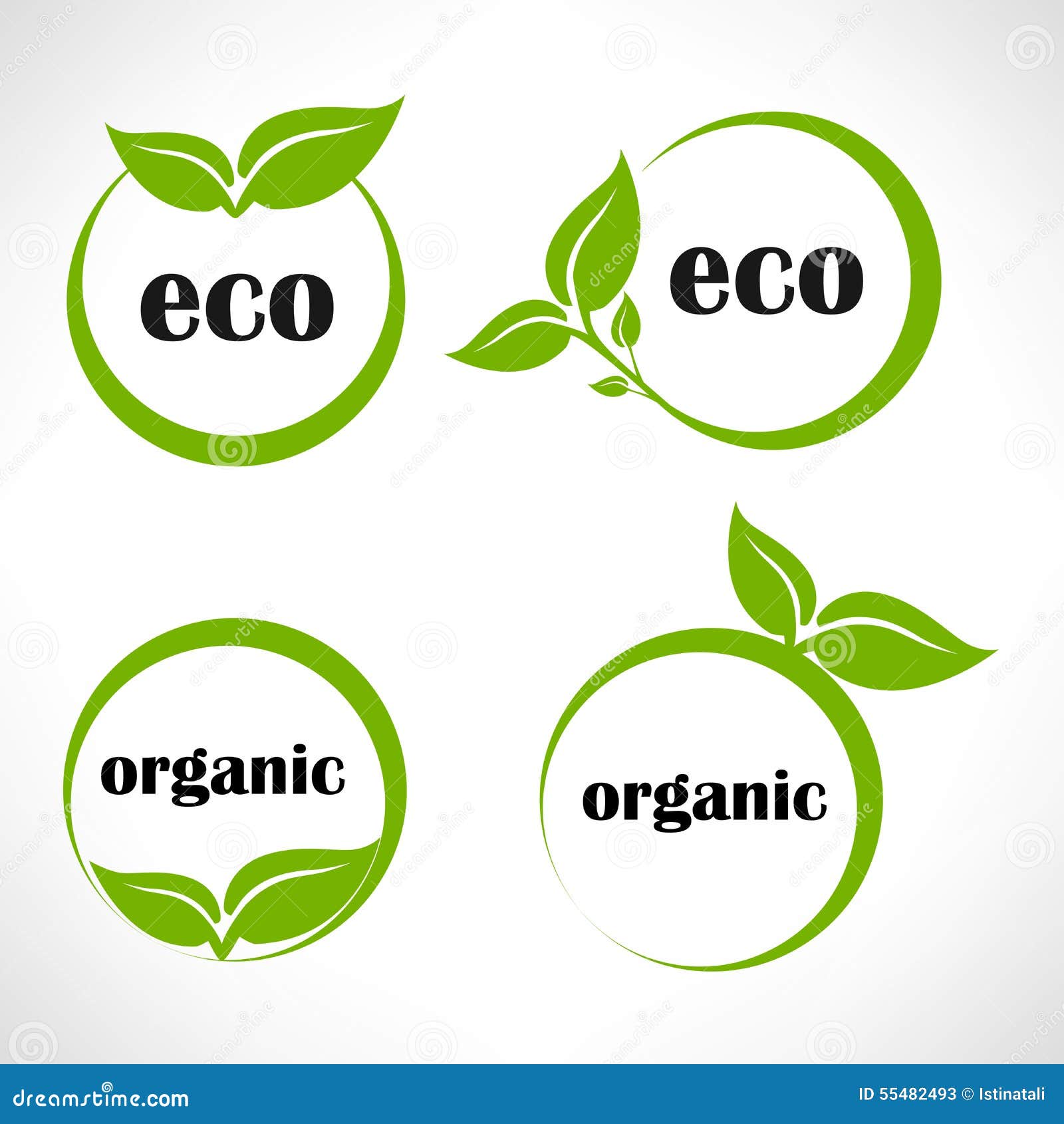 Ecology icon set stock vector. Illustration of concept - 55482493