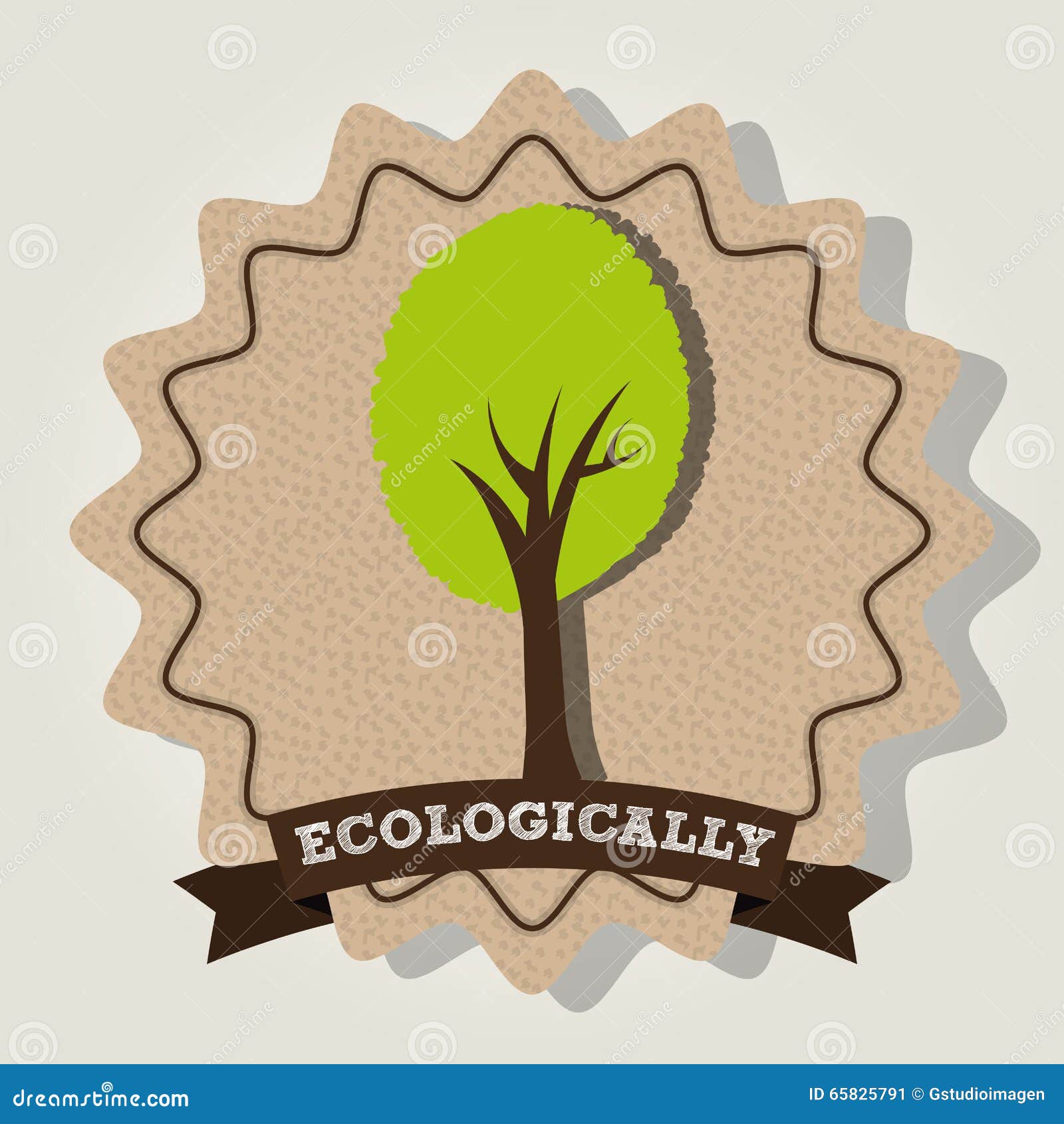 Ecology label graphic stock vector. Illustration of design - 65825791