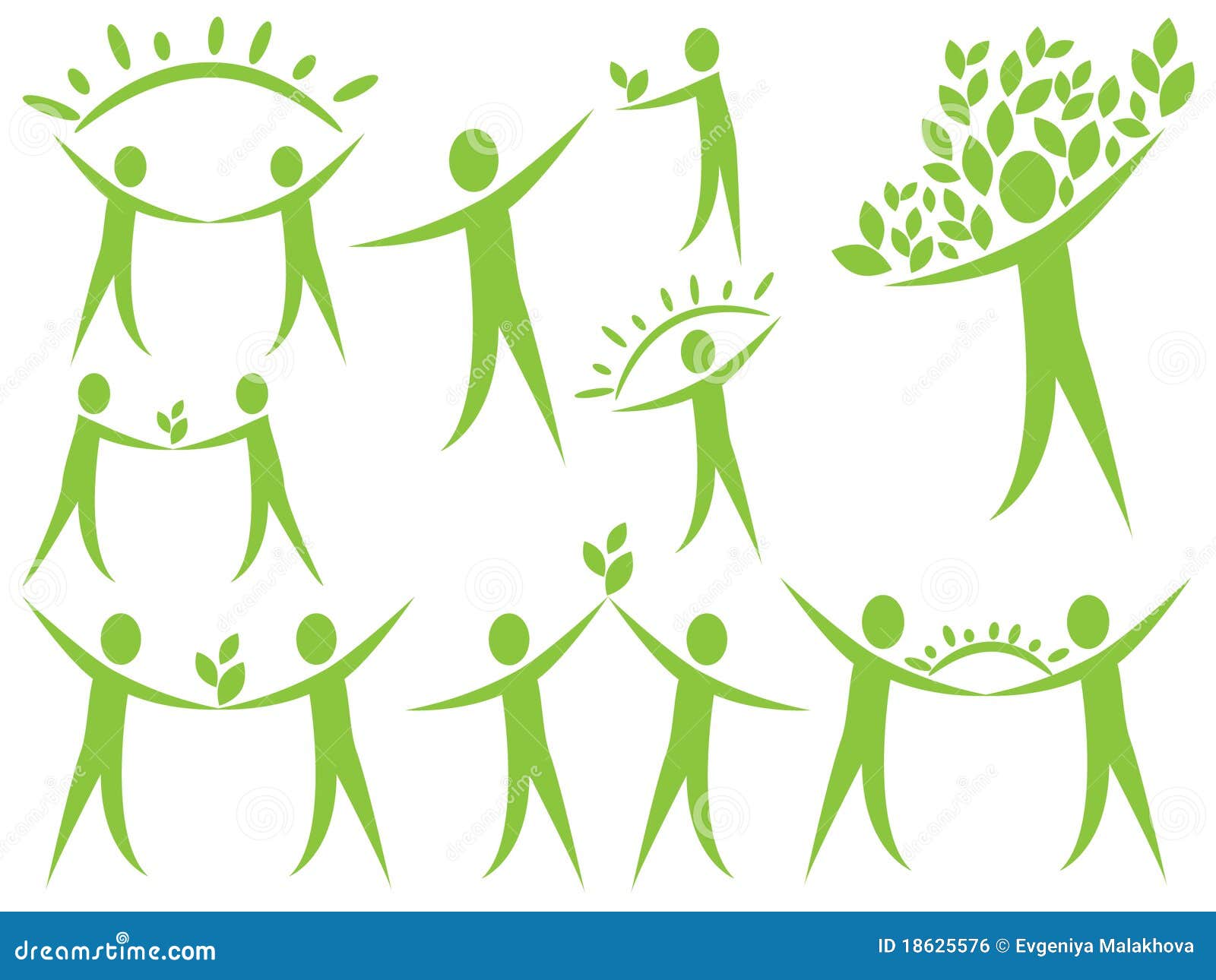 Ecology logo stock vector. Illustration of floral, green - 18625576