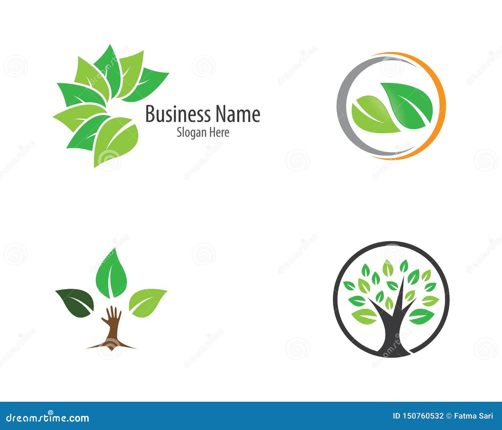 Ecology logo illustration stock vector. Illustration of background ...
