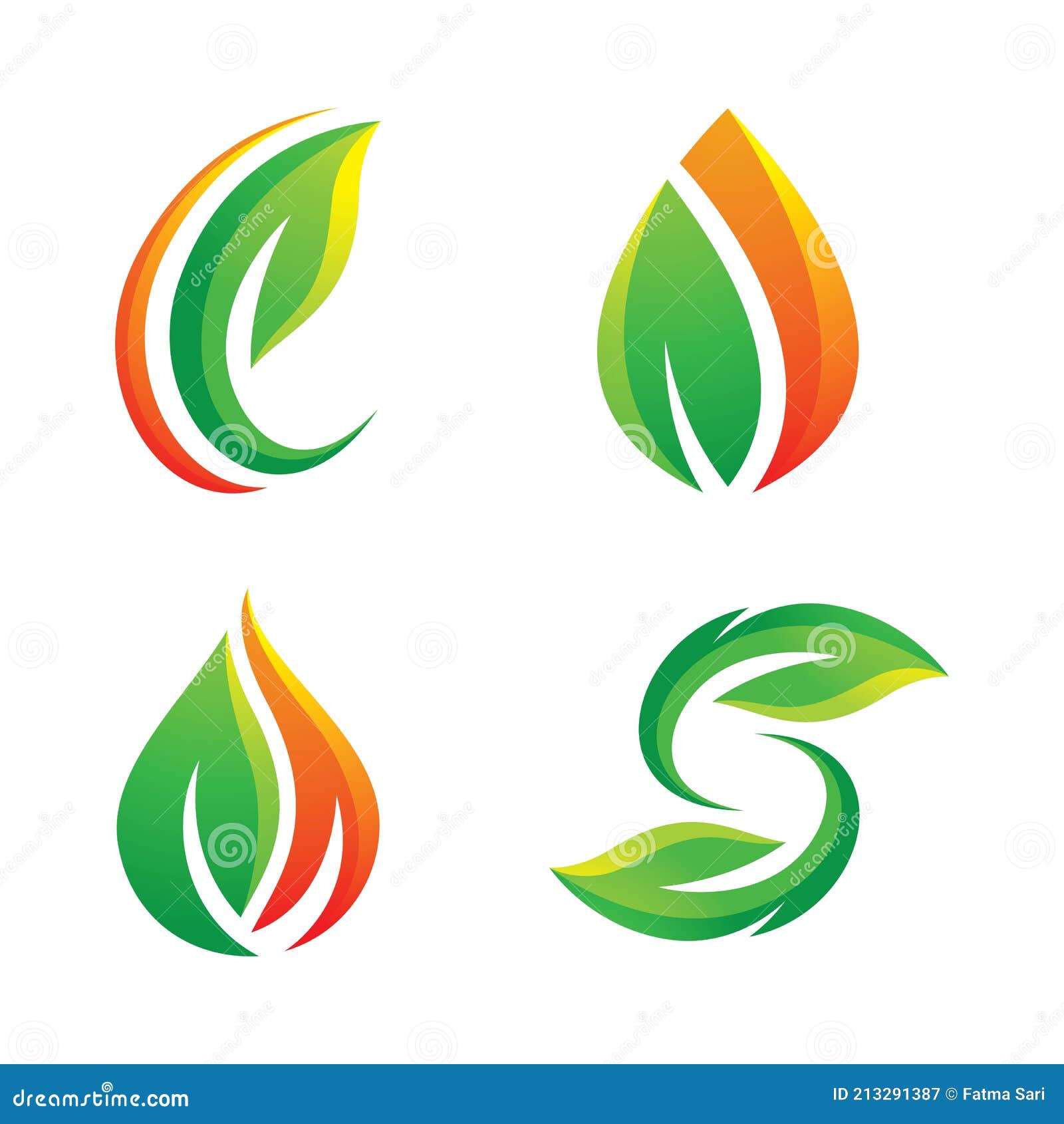 Ecology Logo Images Illustration Stock Vector - Illustration of modern ...