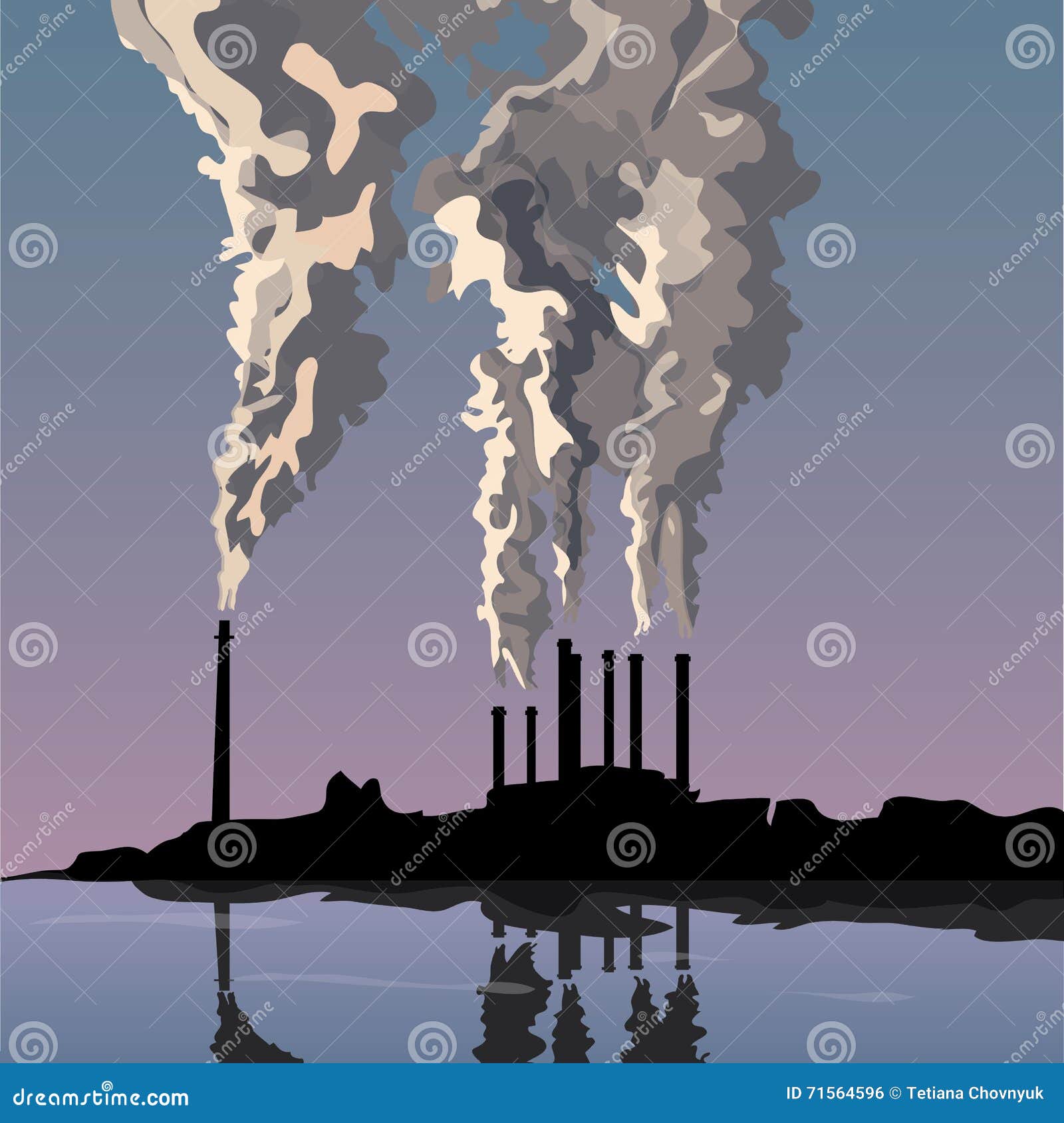 Ecology S Problems of Earth Stock Vector - Illustration of plant ...