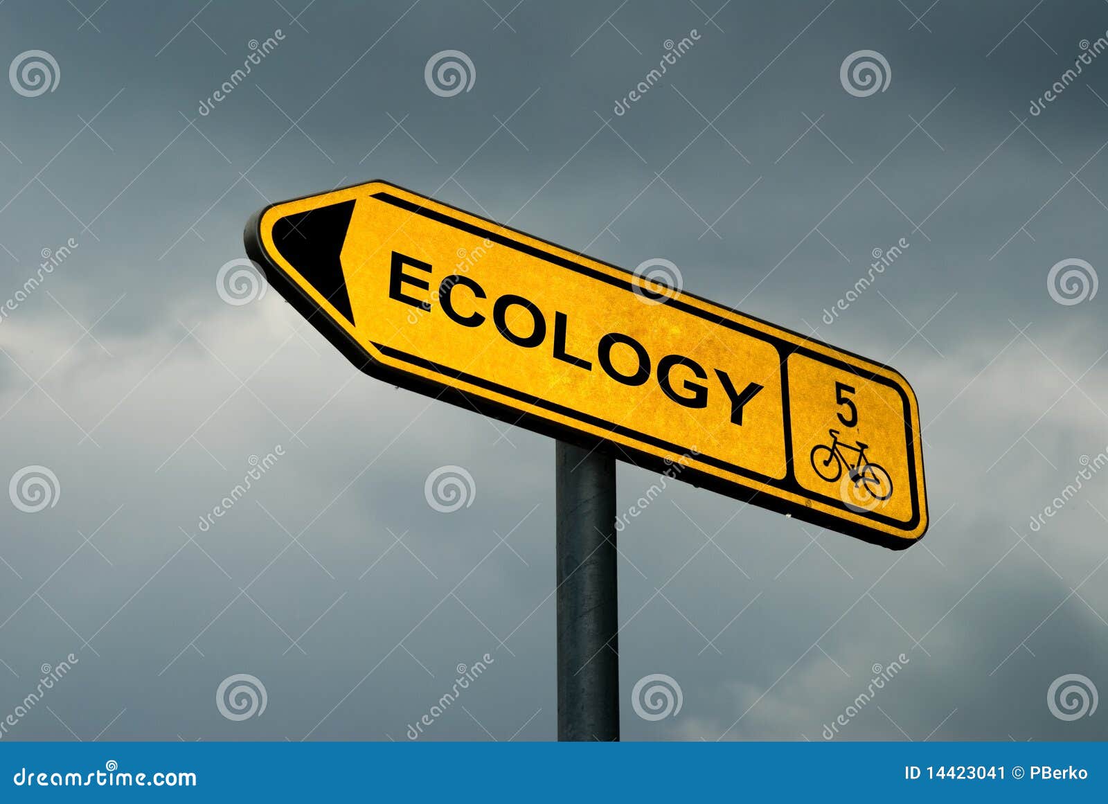 Ecology sign stock image. Image of sign, symbol, environmental - 14423041