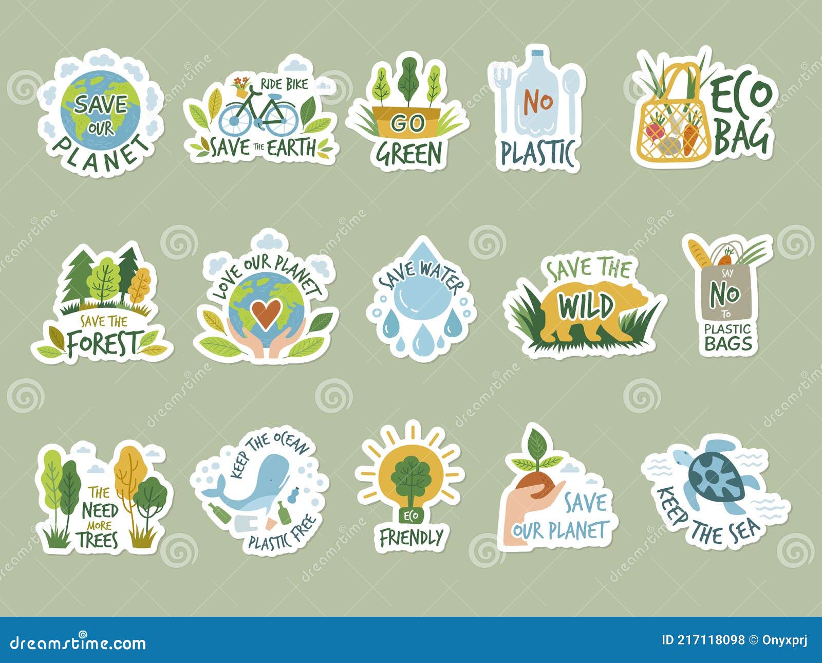 Ecology Stickers. Save Green Earth Planet Clean Environment Eco Labels ... Ecology Stickers. Save Green Earth Planet Clean Environment Eco Labels ...