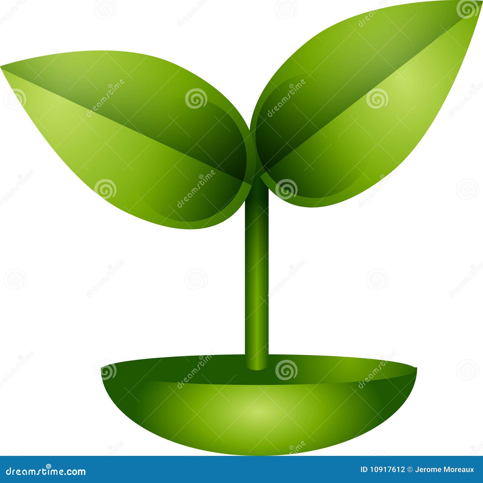 Ecology symbol stock illustration. Illustration of reflection - 10917612