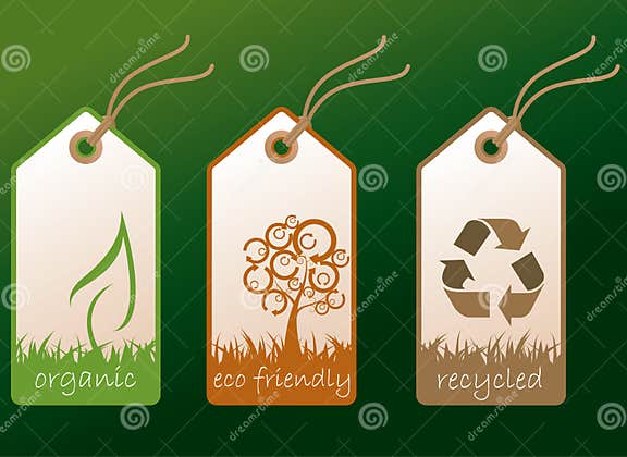 Ecology tags stock vector. Illustration of vector, business - 8678713