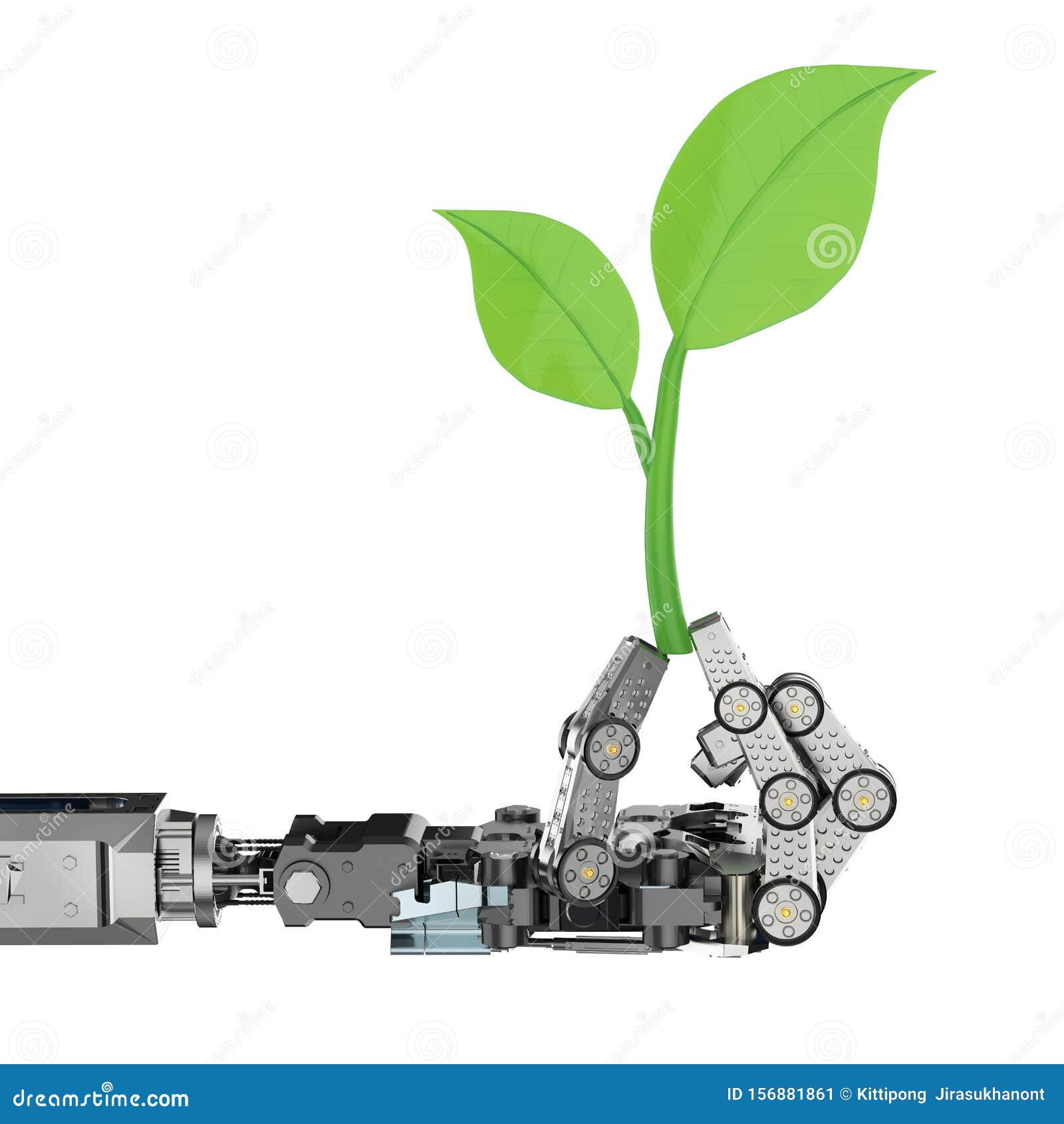 Ecology technology concept stock illustration. Illustration of android ...