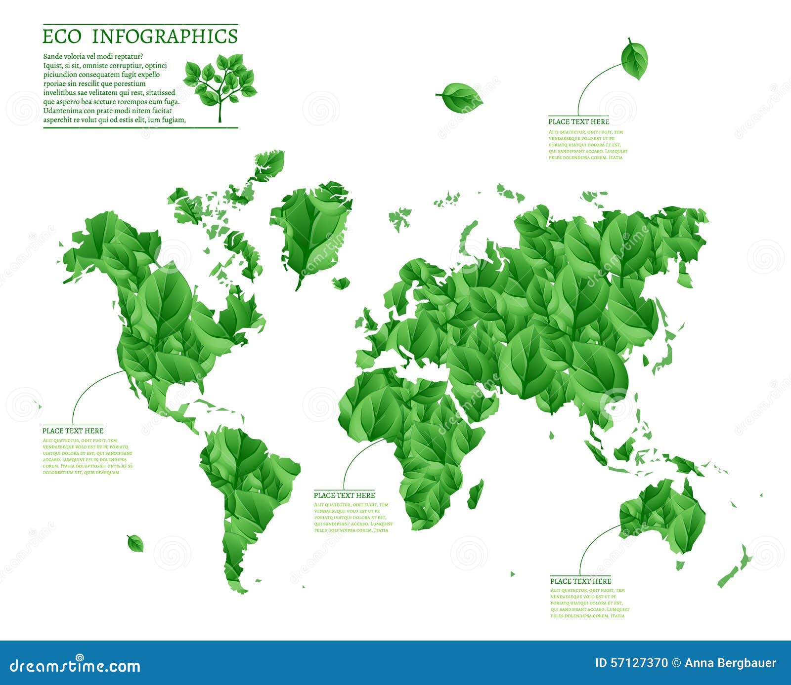 Ecology world infographics stock vector. Illustration of recycling ...