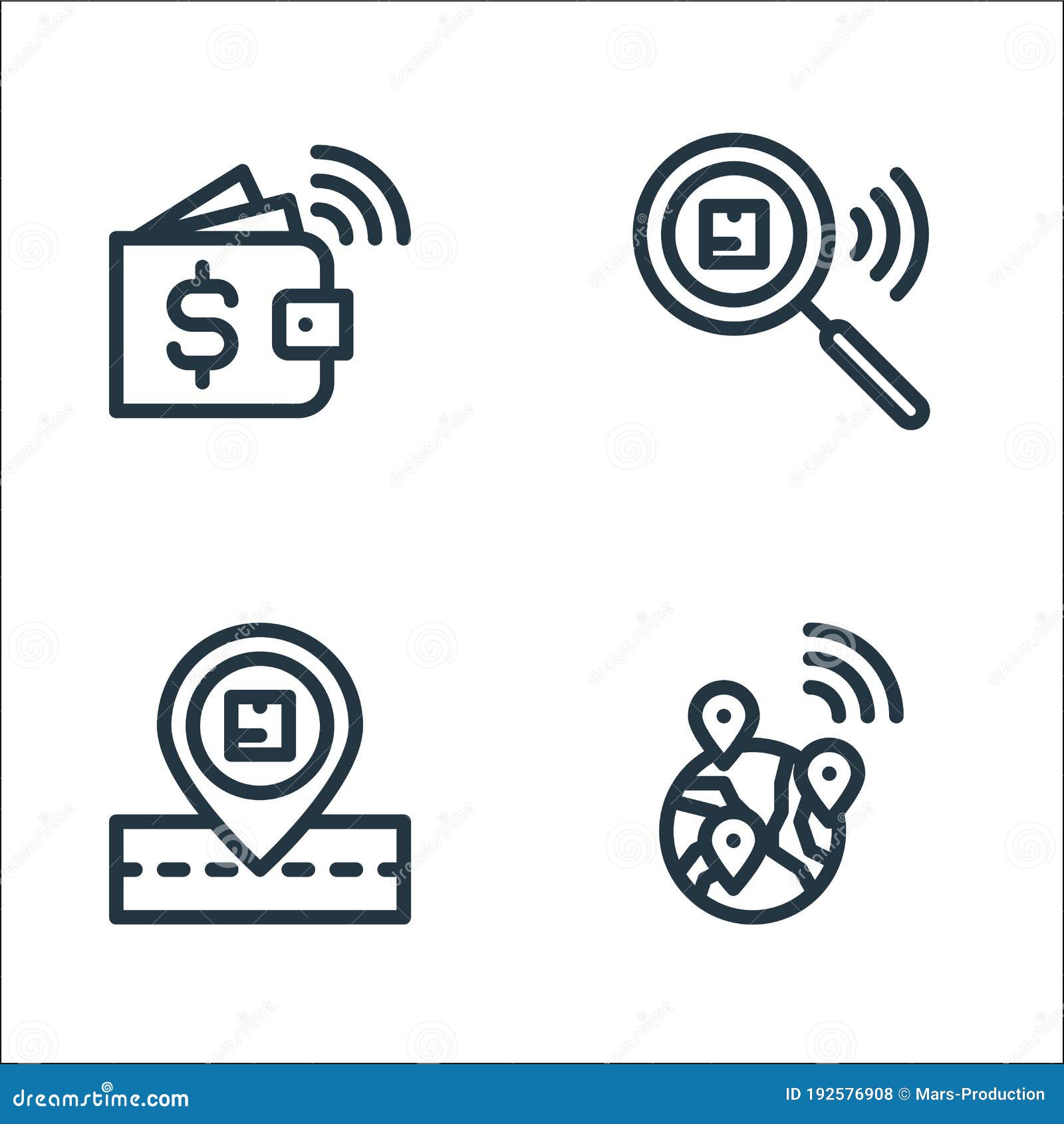 Linear Order Icon From Alcohol Outline Collection. Thin Line Order Vector Isolated On White ...