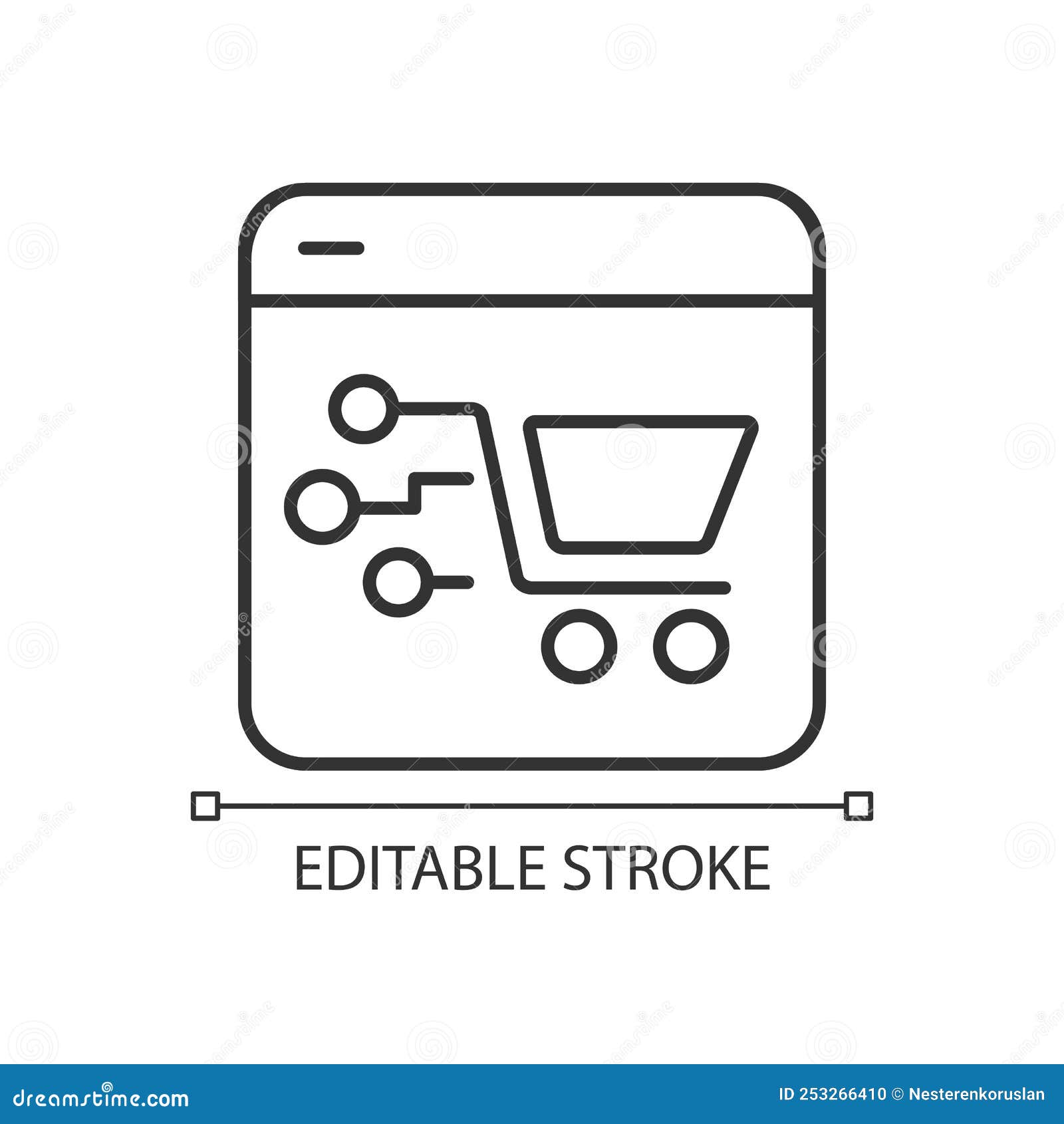 Ecommerce Platform Virtual Marketplace Portal 3d Illustration Stock ...