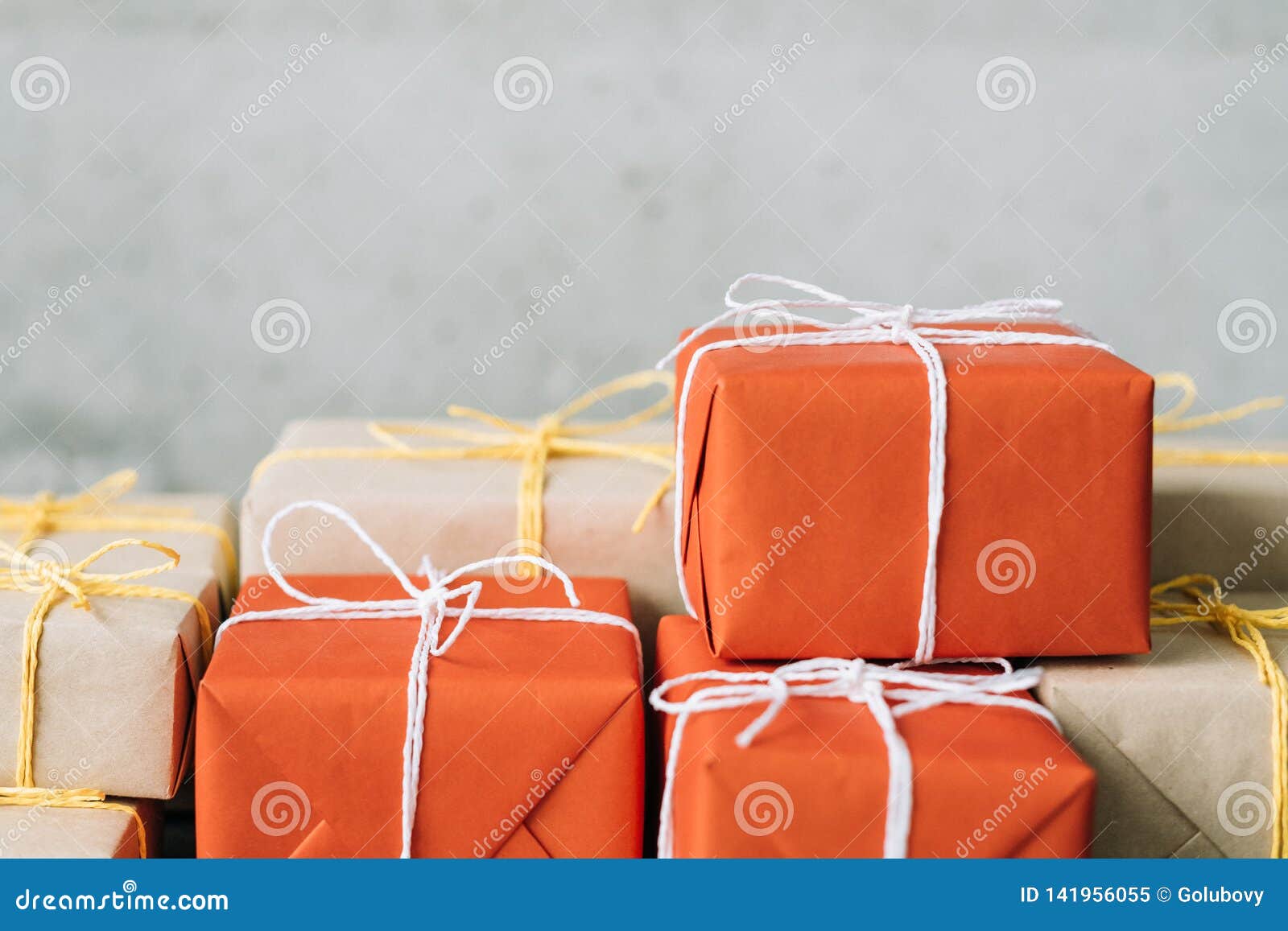 Ecommerce Shopping Delivery Parcel Copy Space Stock Image - Image of ...