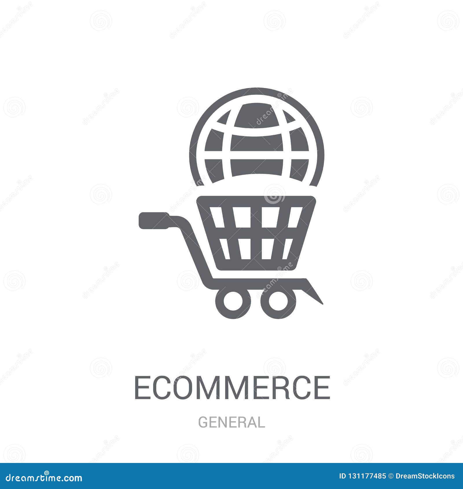 Ecommerce Solutions Icon. Trendy Ecommerce Solutions Logo Concept on ...