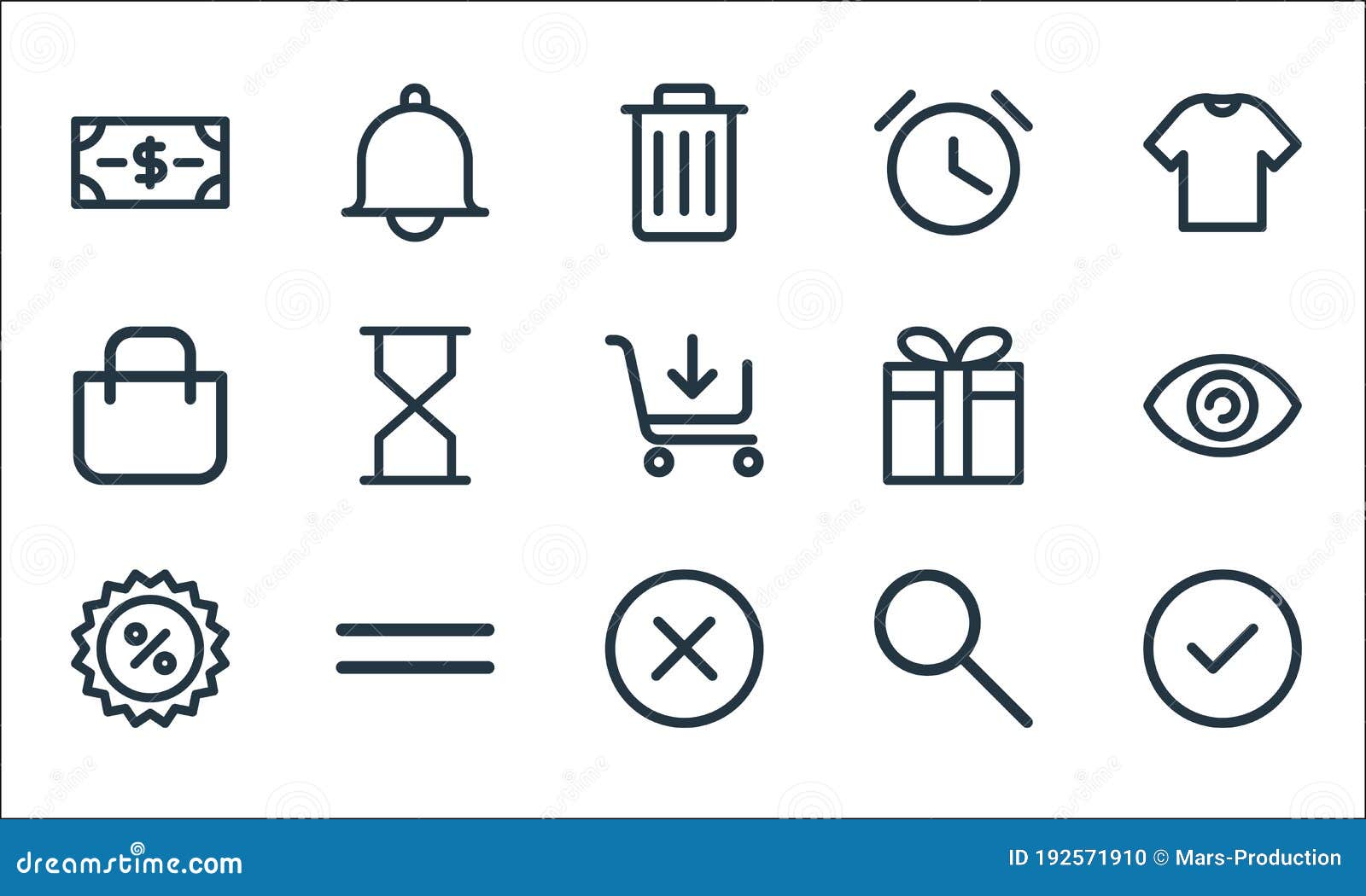 Check And Wrong Icons. Set Of Check Marks. Green Tick, Red Cross Stock ...